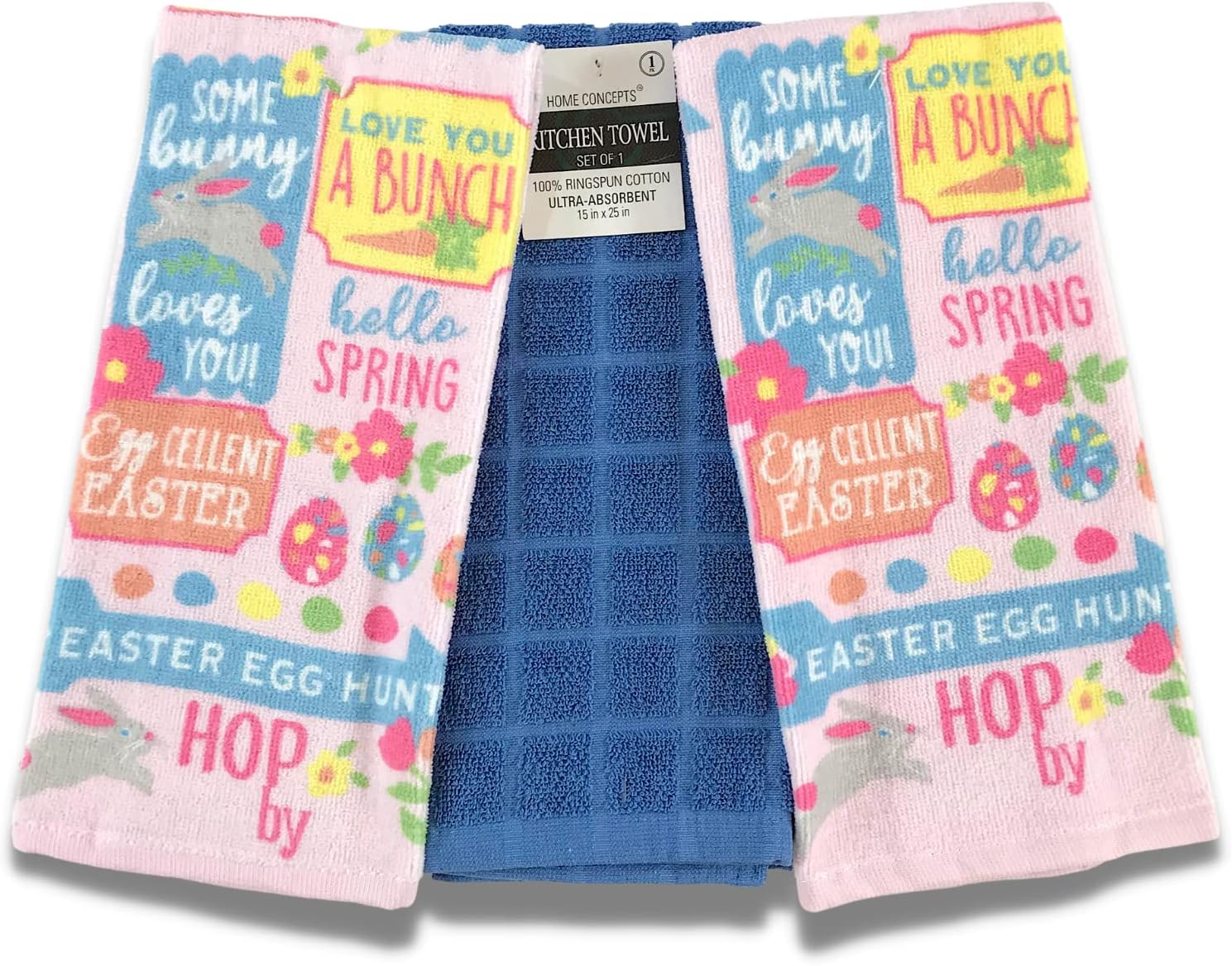 Amazon.com: D4DREAM Easter Kitchen Towels Dish Towels 2pcs Spring Eggs ...