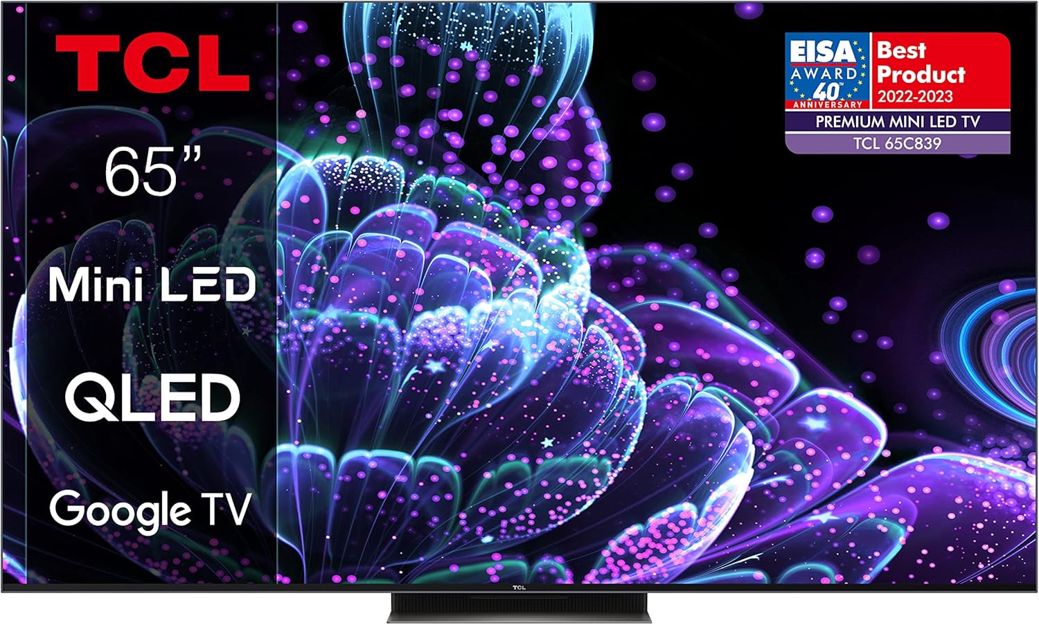TCL 65C839 QLED Mini LED - Smart TV 65" con 4K Ultra HD, Google TV con ...