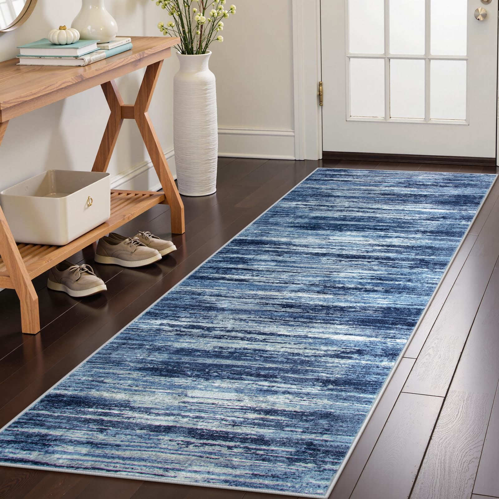 Amazon.com: Lahome Modern Abstract 2x6 Runner Rug, Washable Kitchen ...
