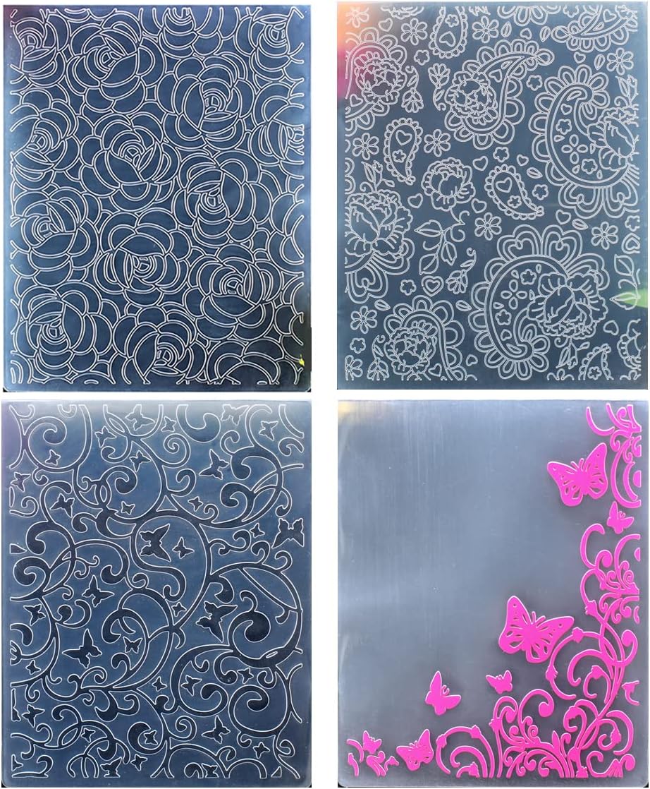 Amazon.com: Kwan Crafts 4 pcs Different Style Flowers Rose Heart ...