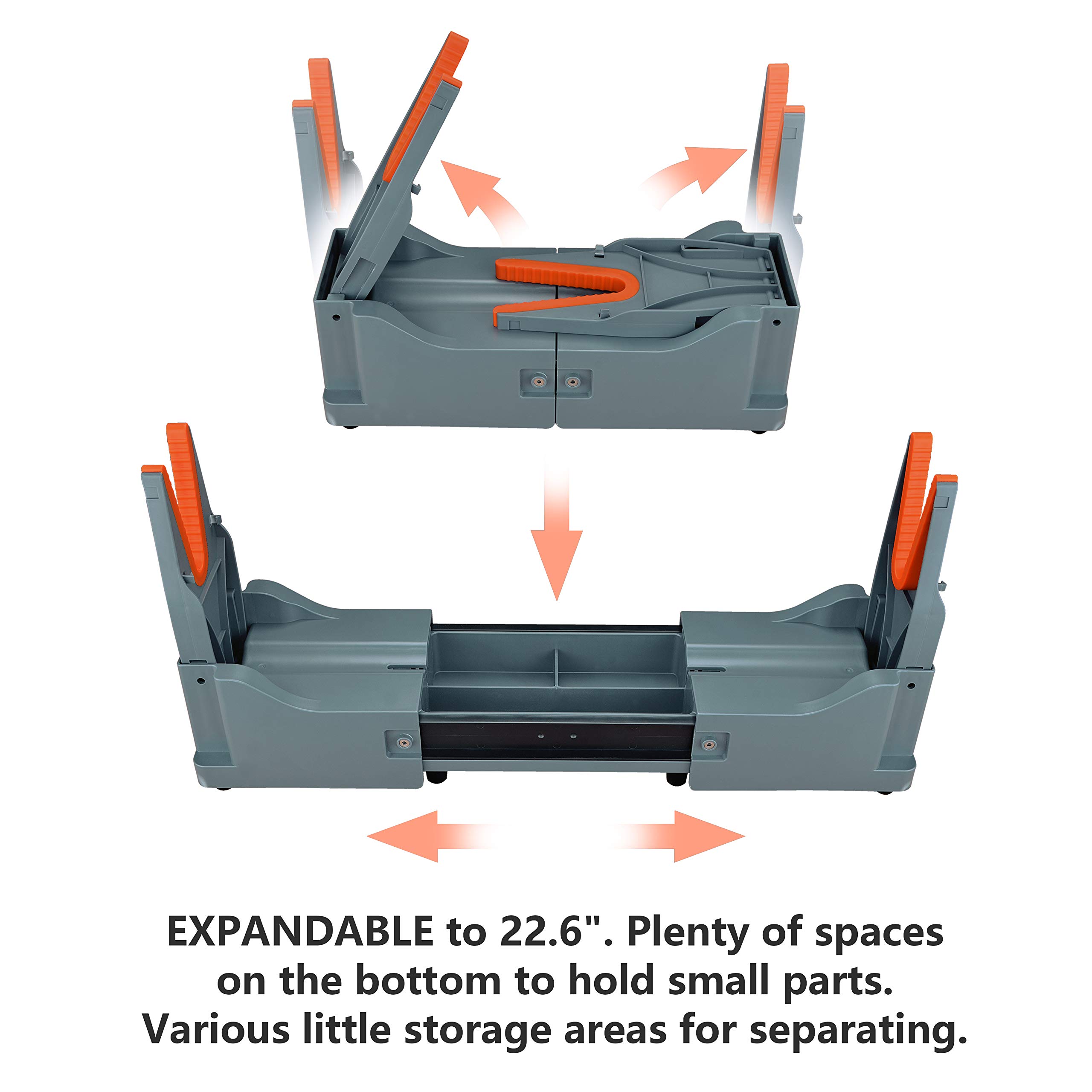 Snapklik.com : Gun Cleaning Stand Compact Rifle Shotgun Range Stand For ...