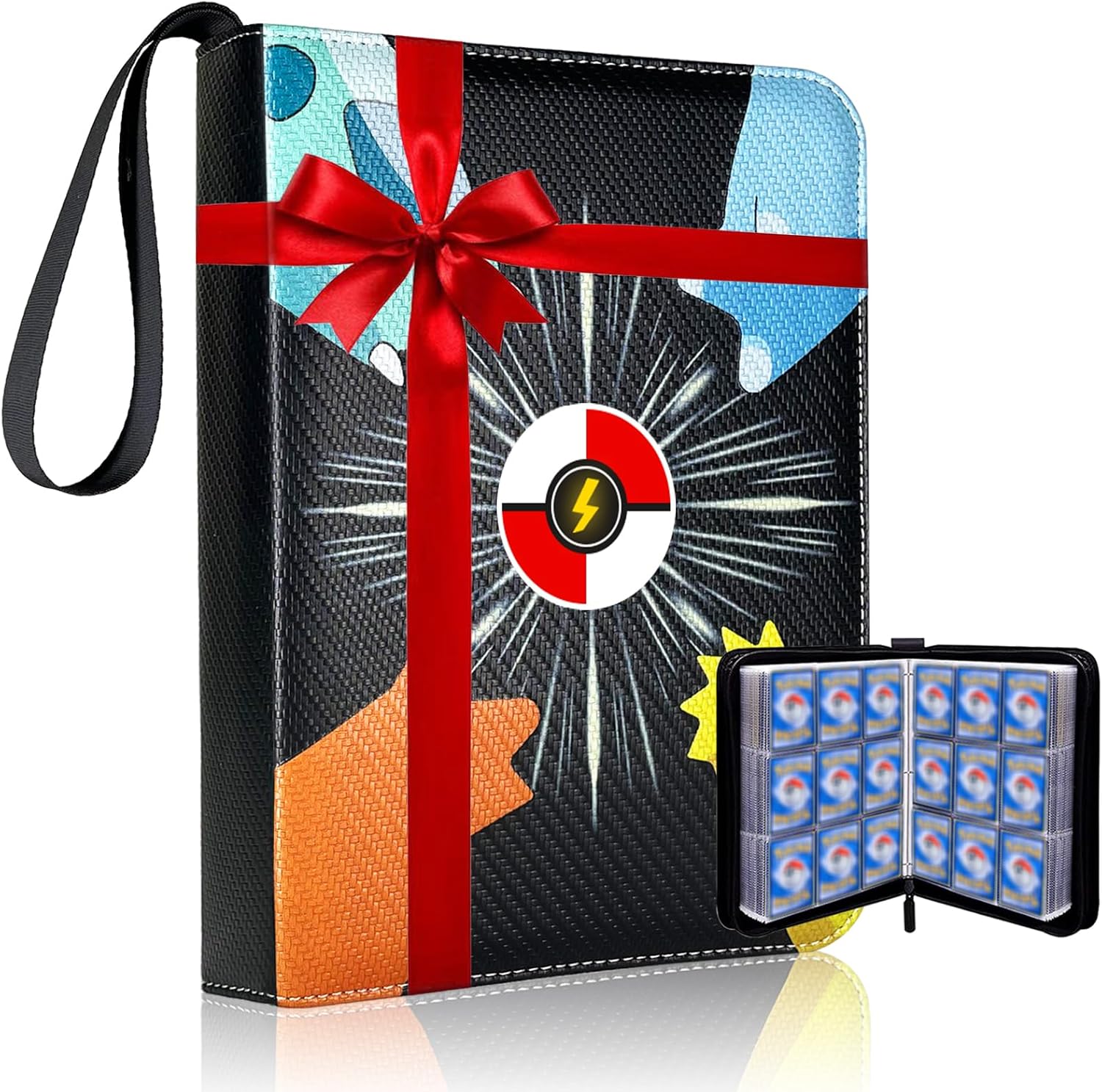 Amazon.com: Dmoicols Trading Card Binder with 990 pockets Game Card ...