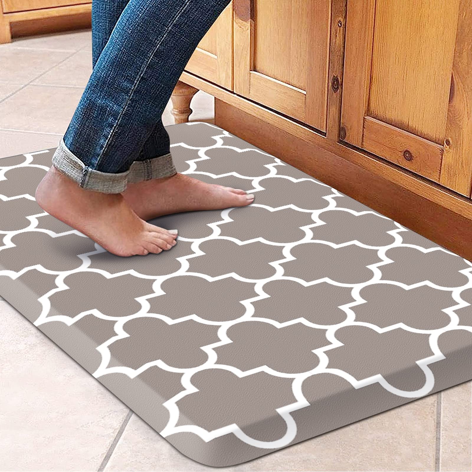Amazon.com: WISELIFE Kitchen Runner Rugs Anti-Fatigue mats,17.3"x 28 ...