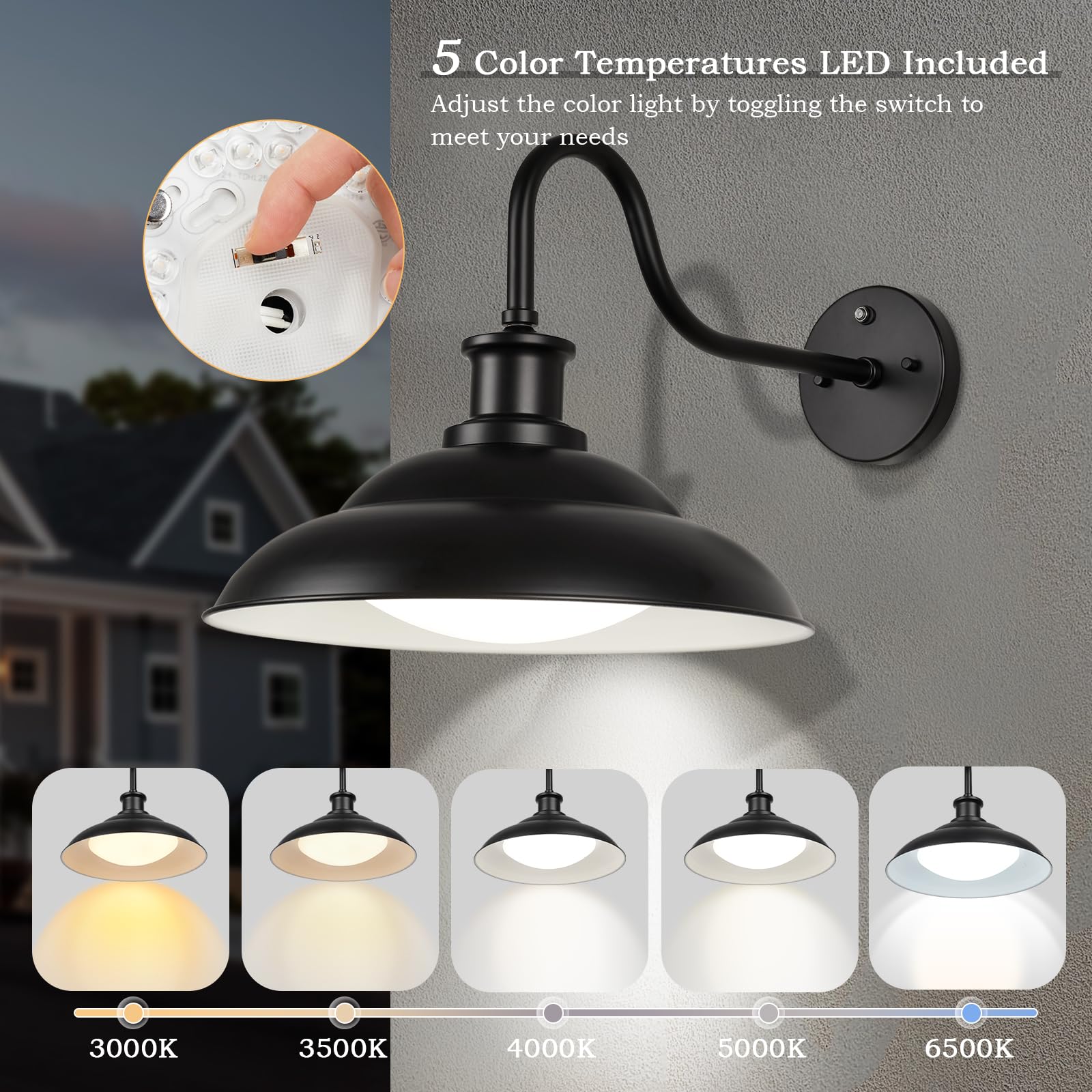 Outdoor Led Pendant Barn Lights The Original™ LED Cord Pendant Light