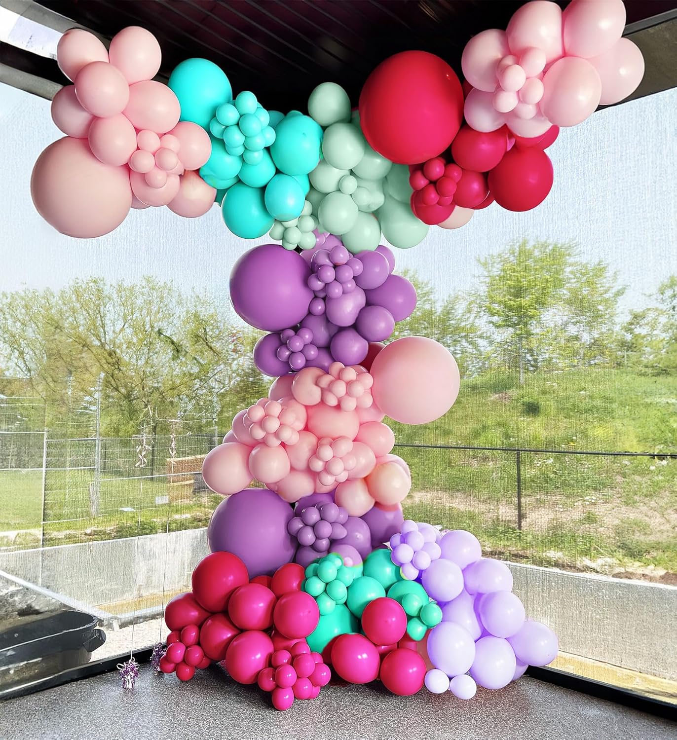 Amazon.com: Spring butterfly Balloon Garland Kit 149pcs Pastel Purple ...