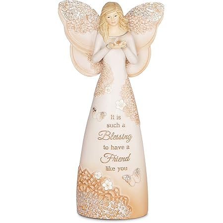 Amazon.com: Pavilion Gift Company 19072 Friend Angel Figurine, 7-1/2 ...