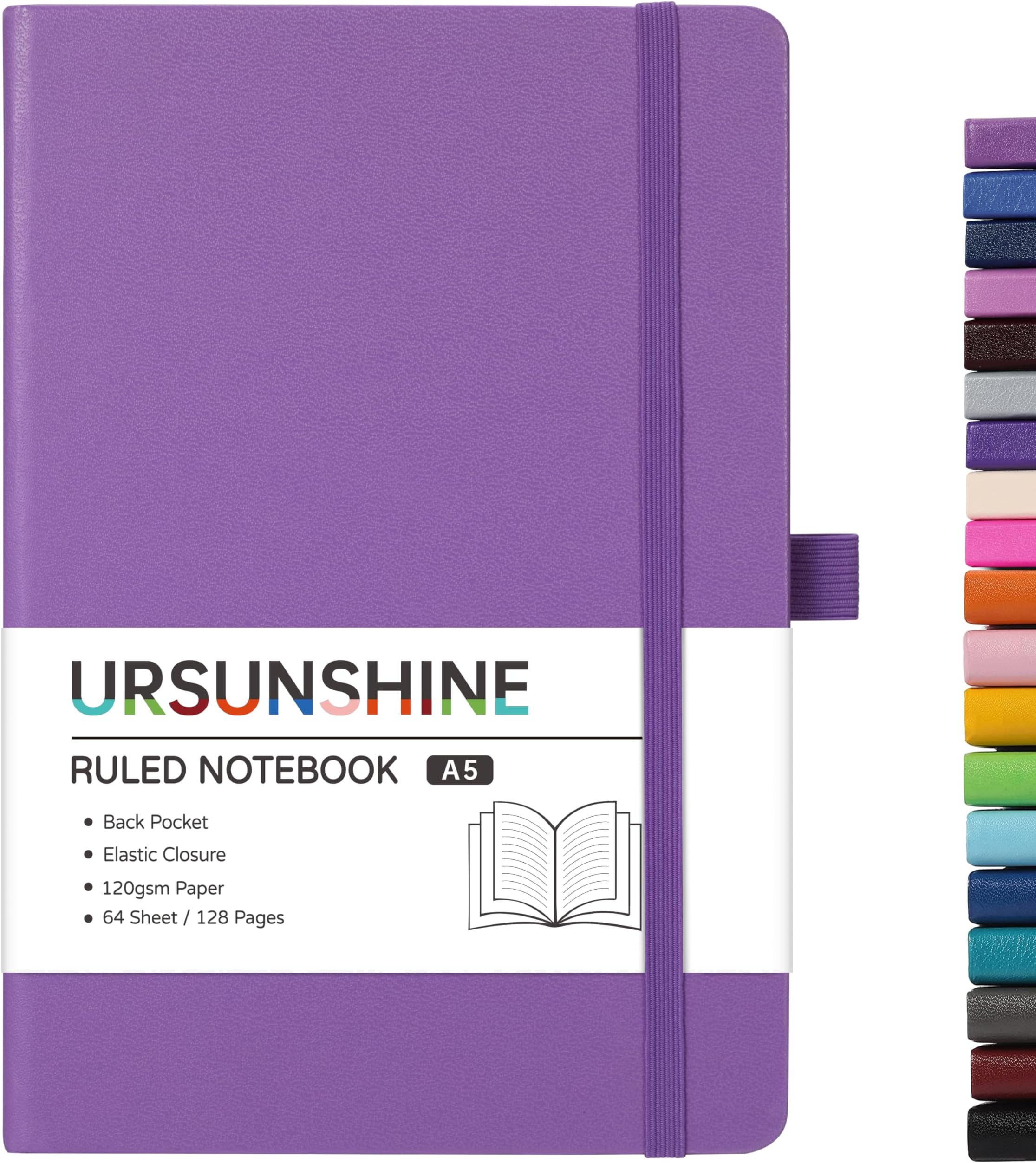 Amazon.com : Ruled Notebook/Journal - Classic Lined Journal/Notebook, 5 ...