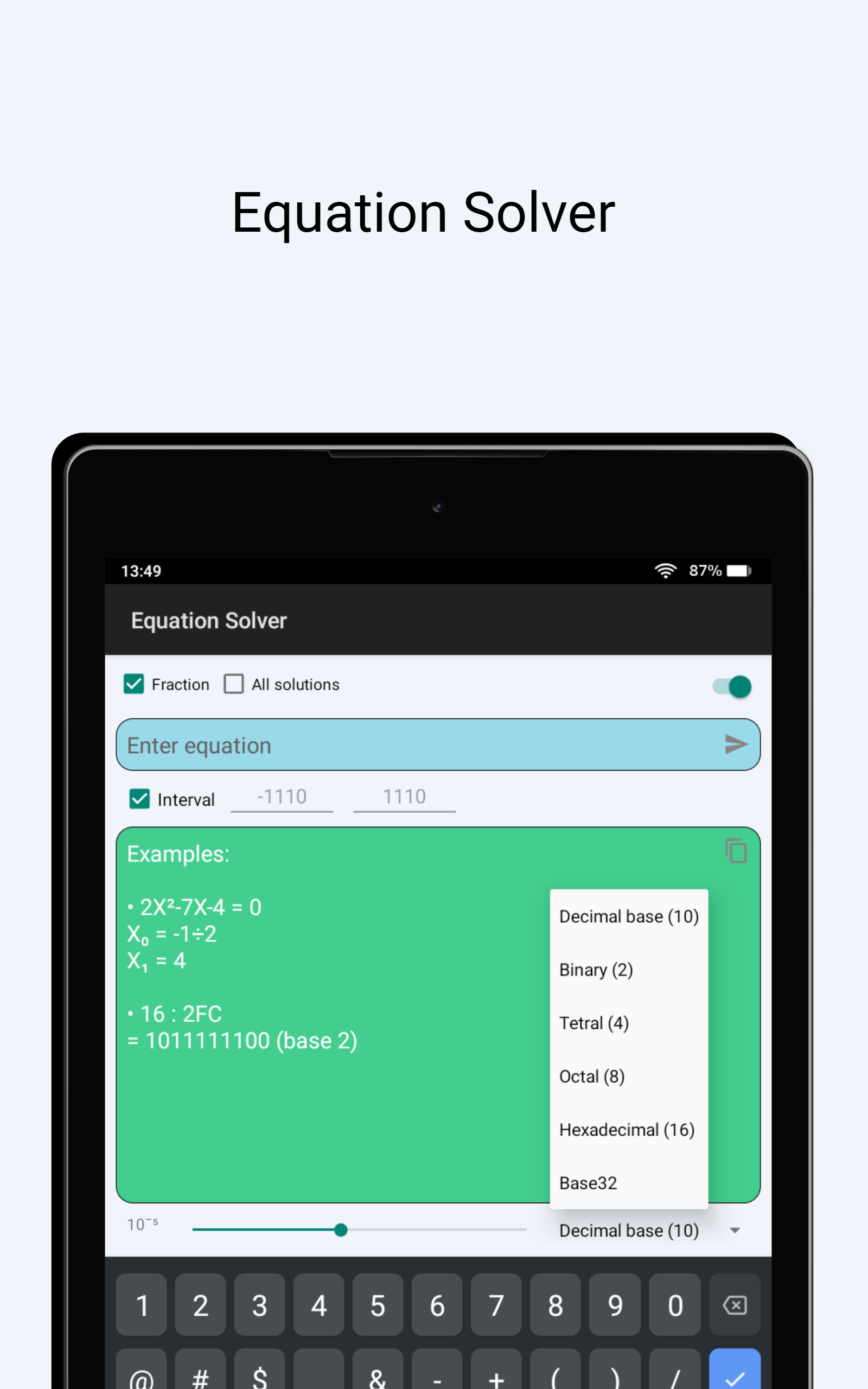 Arithmo: Math Solver - App on Amazon Appstore