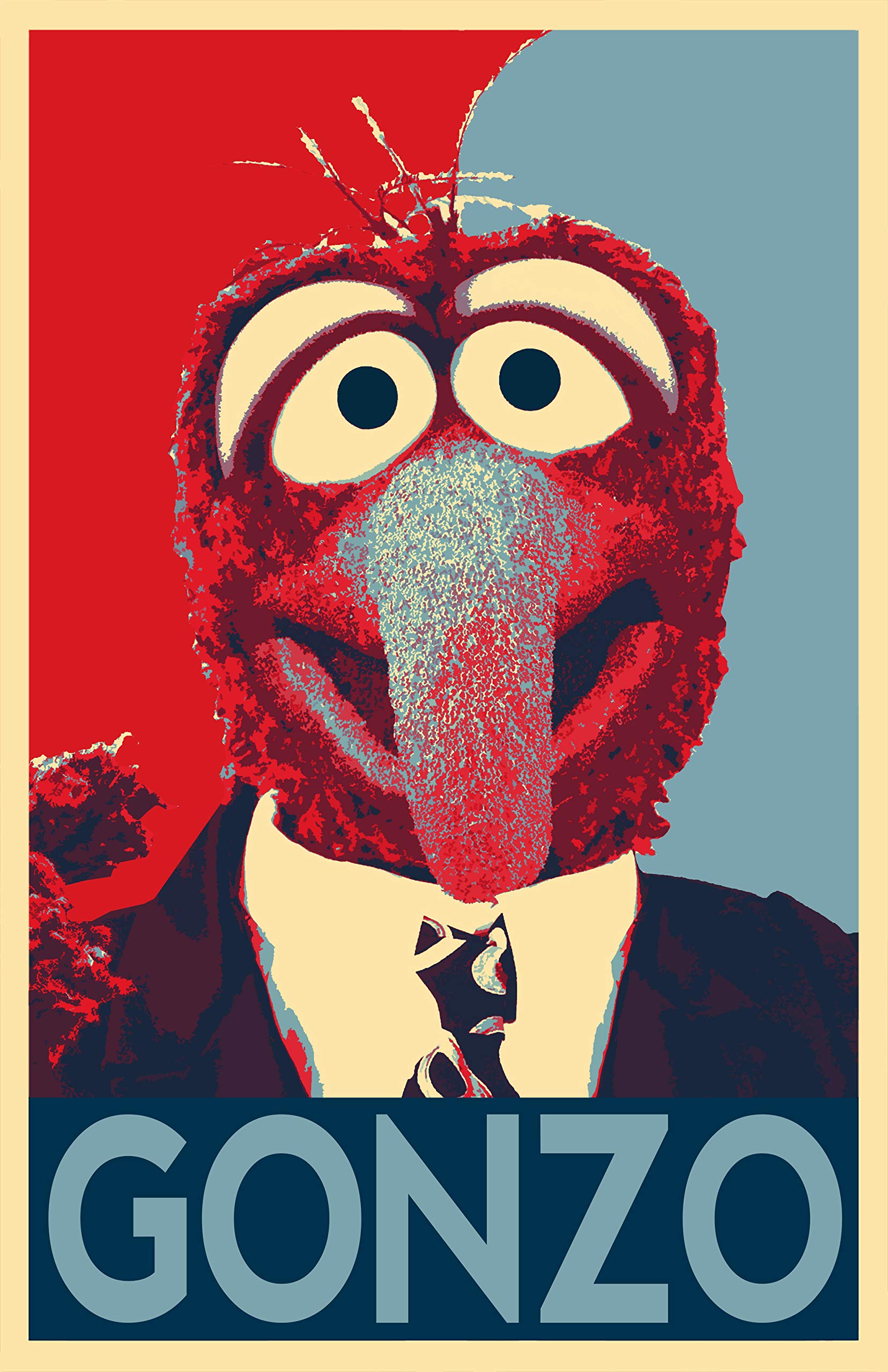Buy NLopezArt Gonzo -The Muppets Jim Henson Sesame Street Television ...