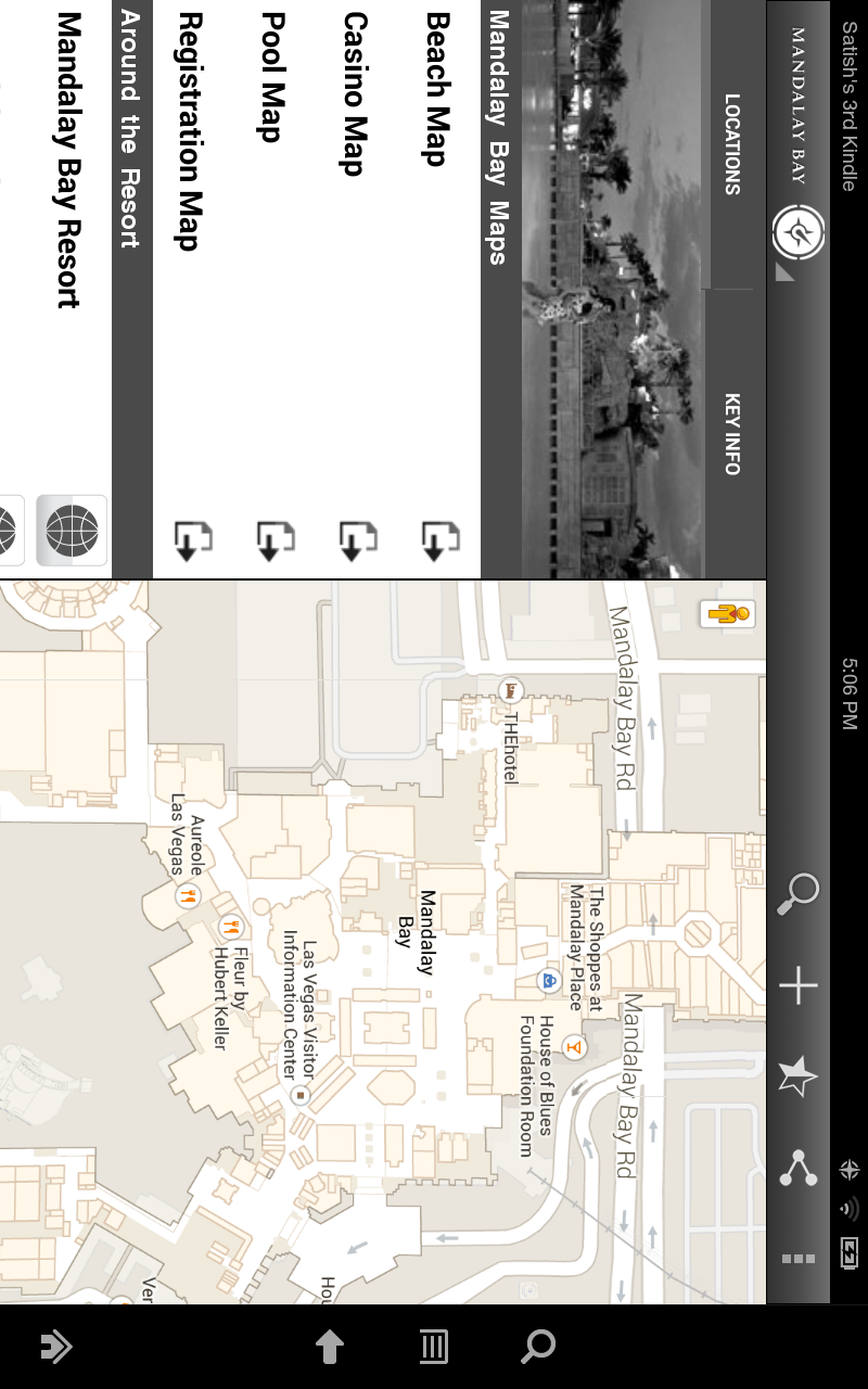 Mandalay Bay Hotel Property Map Las Vegas Strip Maps (Updated Feb