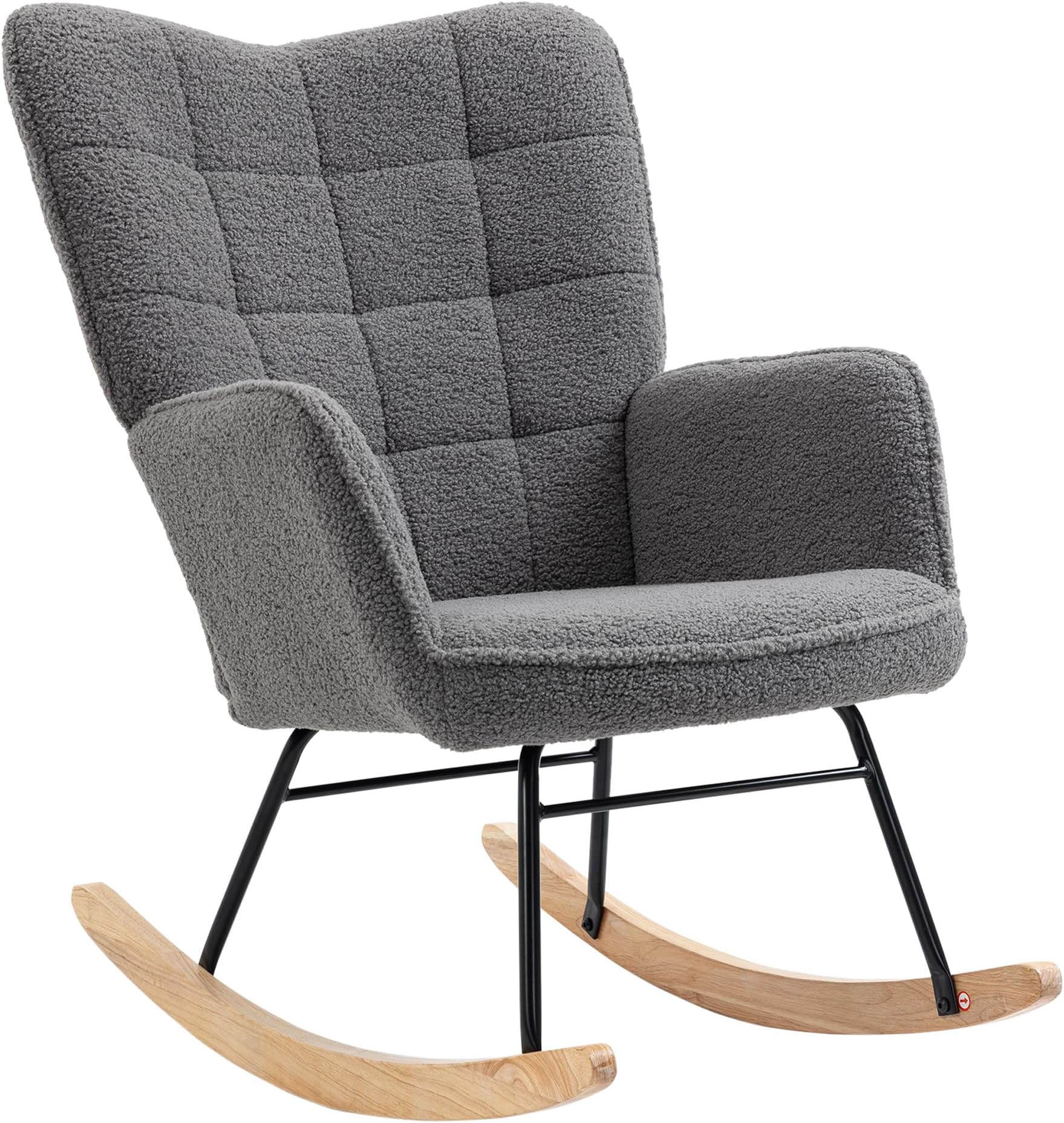 Sereno Nursing Glider maternity rocking chair with glide lock and ...