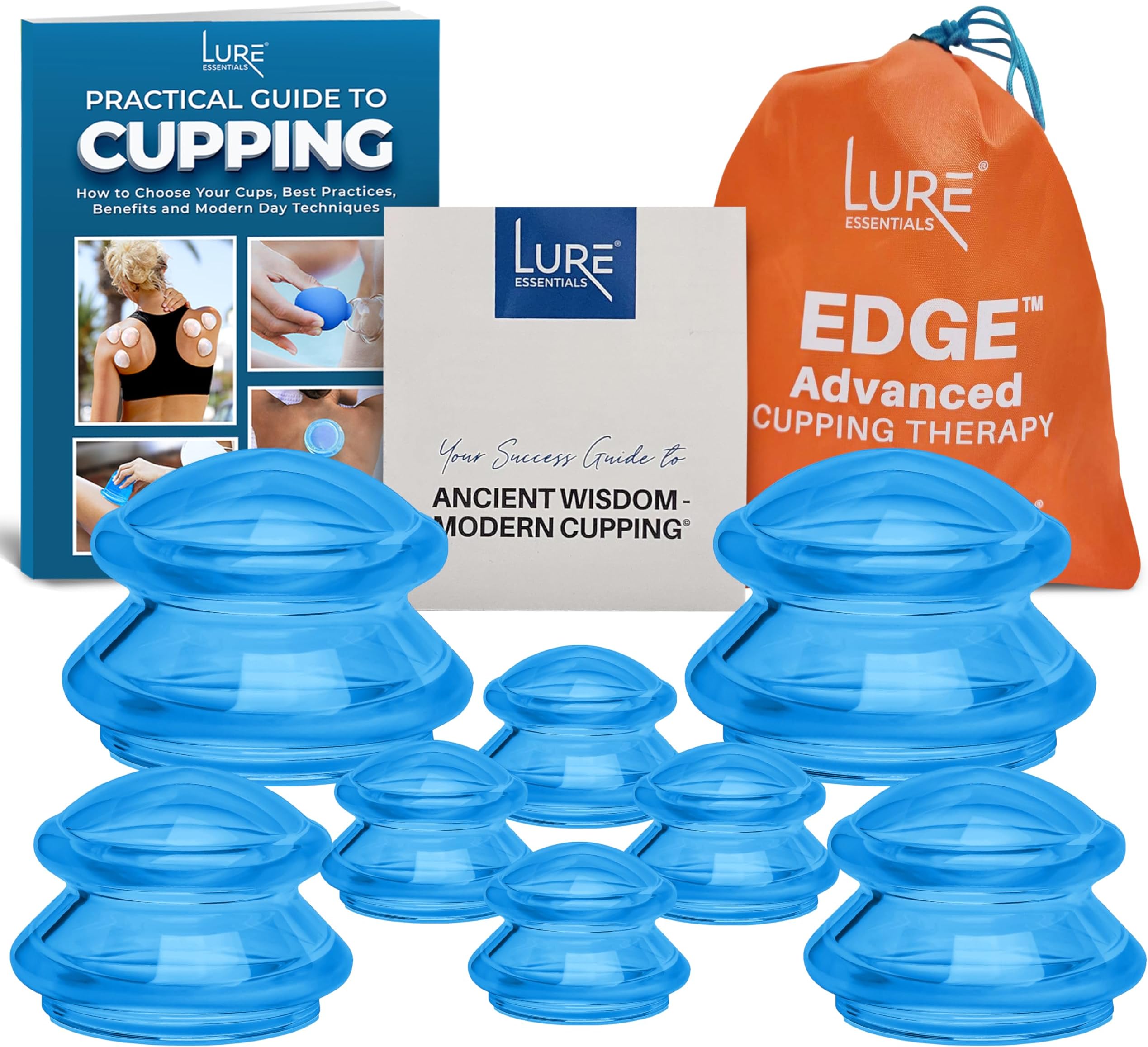 Amazon.com : Kangzhu Cupping Therapy Equipment Set with pumping handle ...