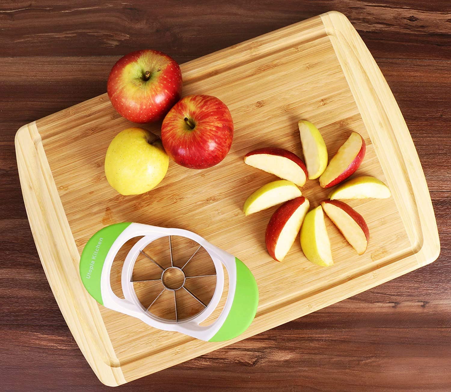 Snapklik.com : Utopia Kitchen - Apple Corer And Slicer- Fruit Cutter ...