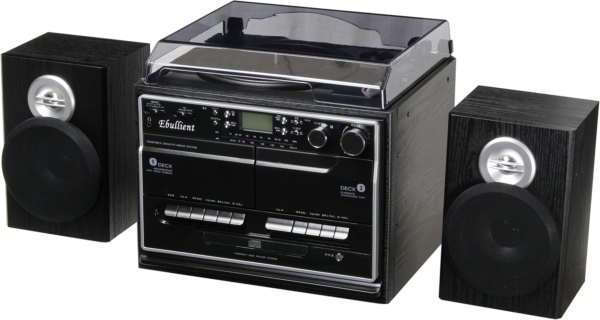 Amazon.co.jp: アイワ マルチコンポーネントオーディオ レコードプレーヤー ダブルカセットデッキ aiwa audio -G ...