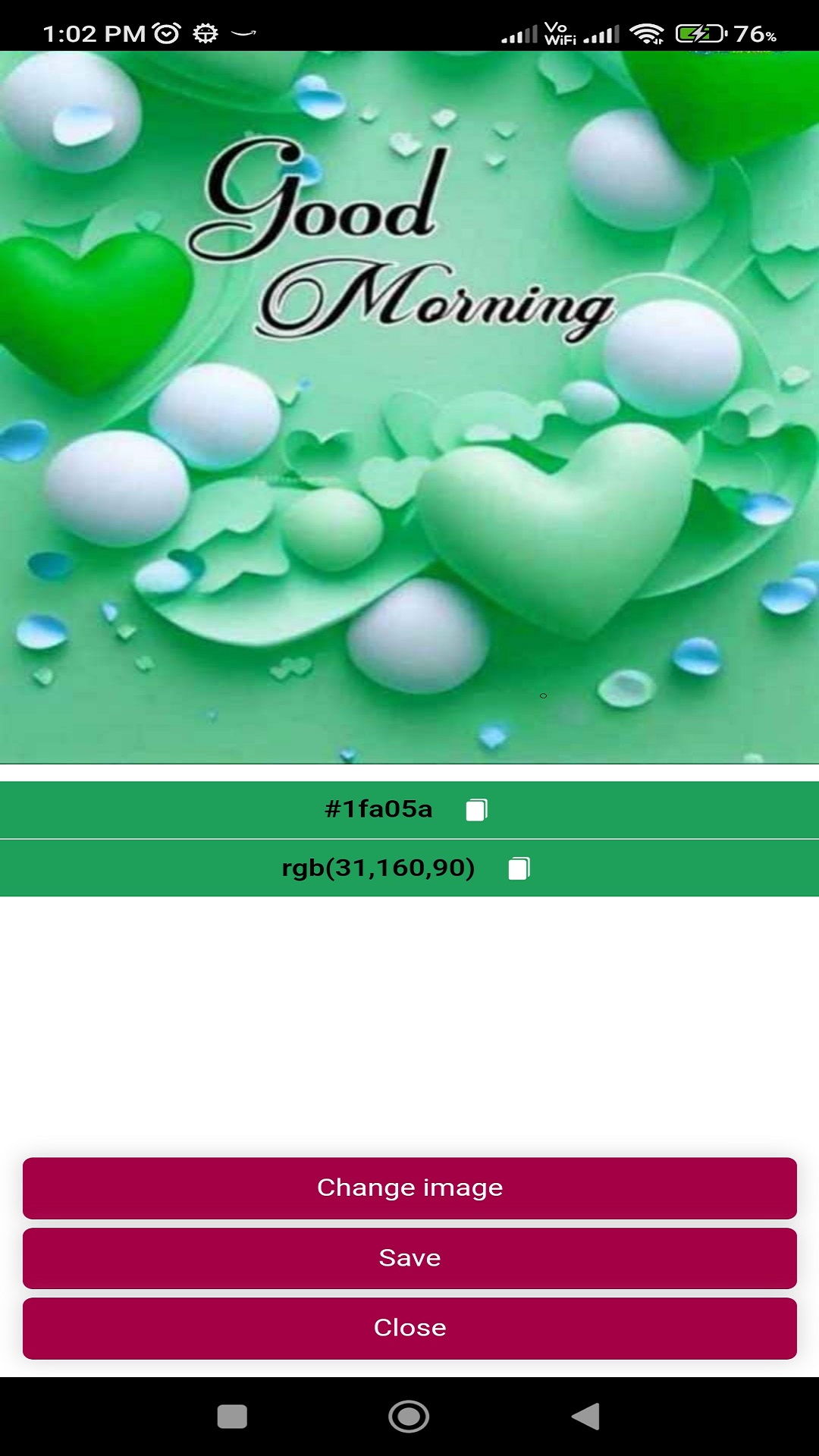 Color picker & generator app - App on Amazon Appstore