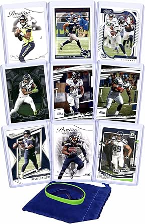 Amazon.com: Seattle Seahawks Cards: Geno Smith, Kenneth Walker III, DK ...