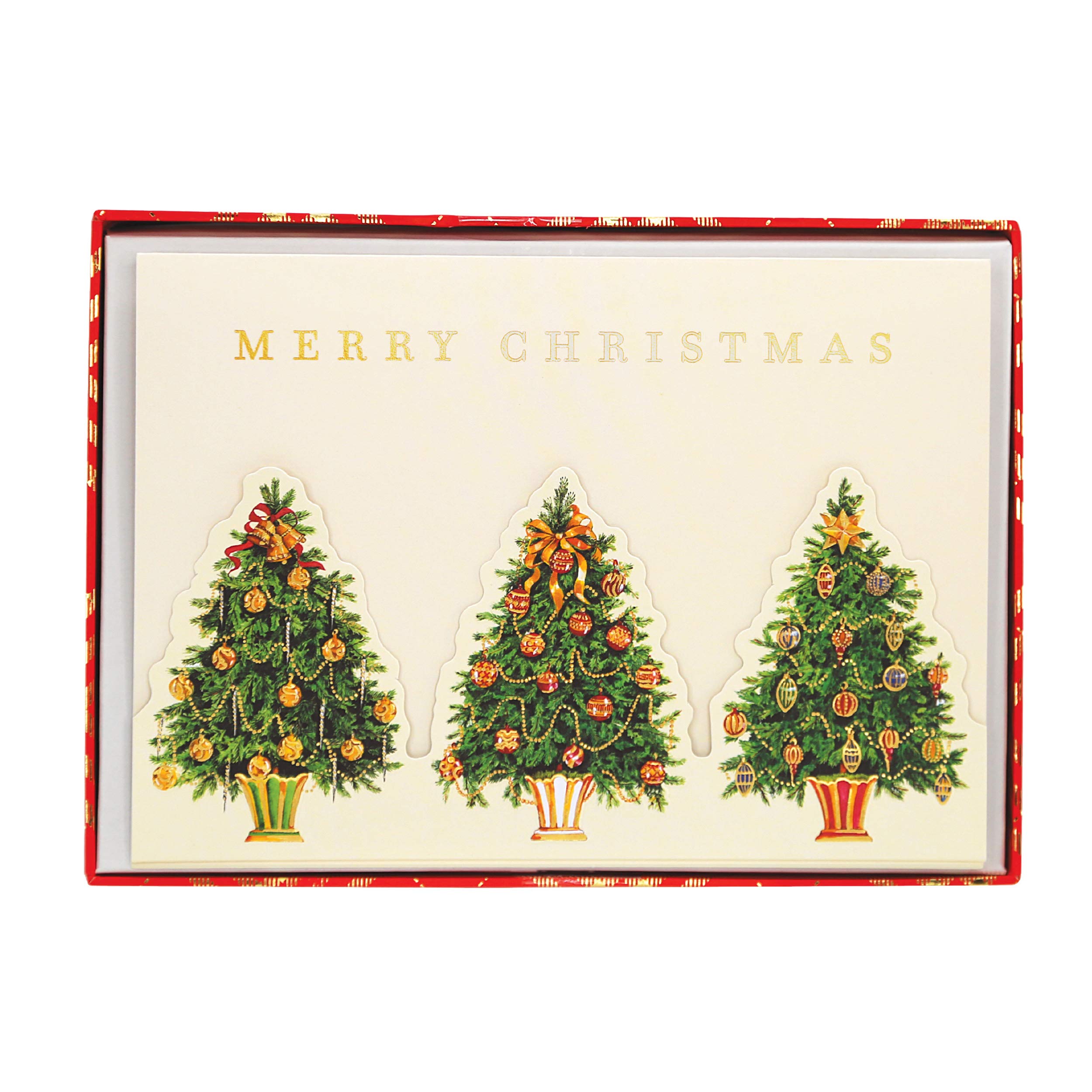 Amazon.com : Graphique Christmas Tree Trio Holiday Cards | Pack of 15 ...
