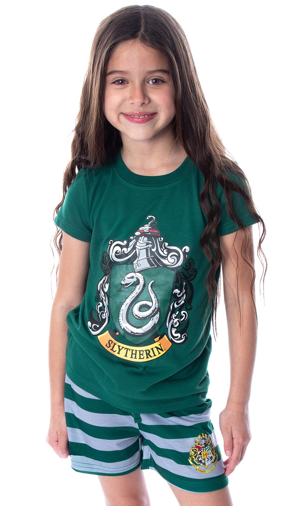 Snapklik.com : Harry Potter Girls Hogwarts Castle Slytherin Shirt And ...