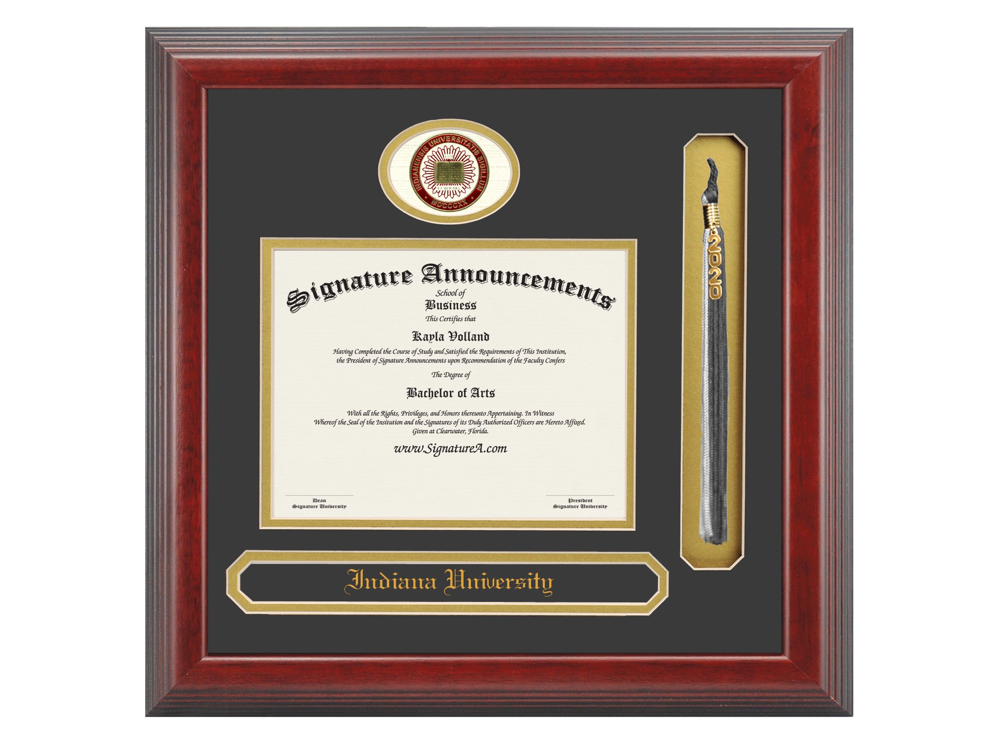 Indiana University Diploma Kelley School Of Business Fake Diploma
