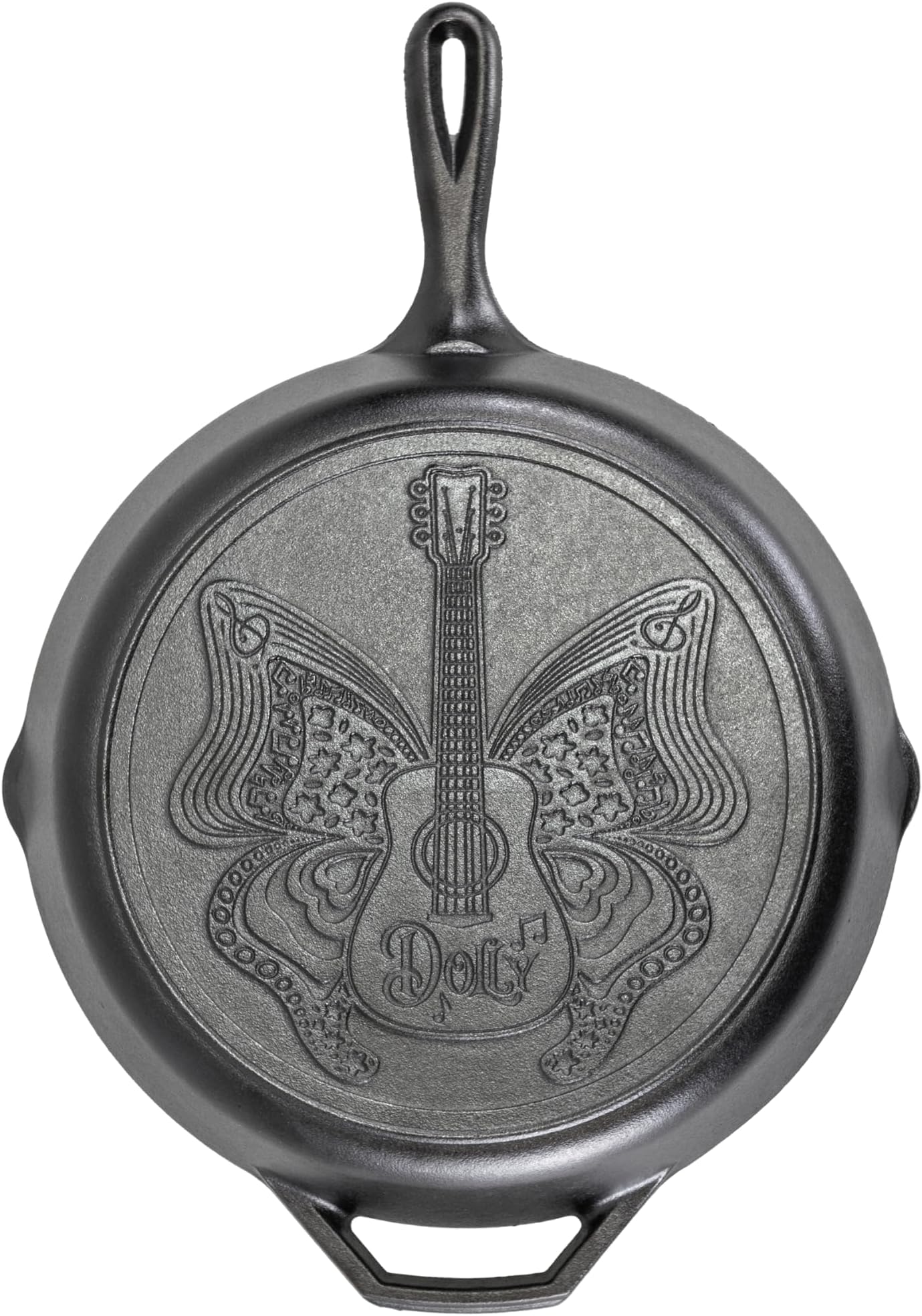 Amazon.com: Lodge 12 Inch Dolly Parton Pre-Seasoned Cast Iron Stamped ...