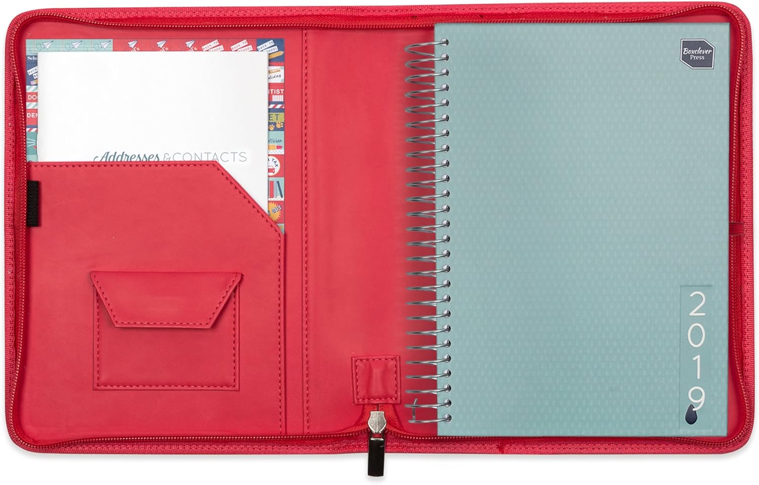 Boxclever Press 2019 Life Book Diary in a Faux Leather Cover. Full Year ...