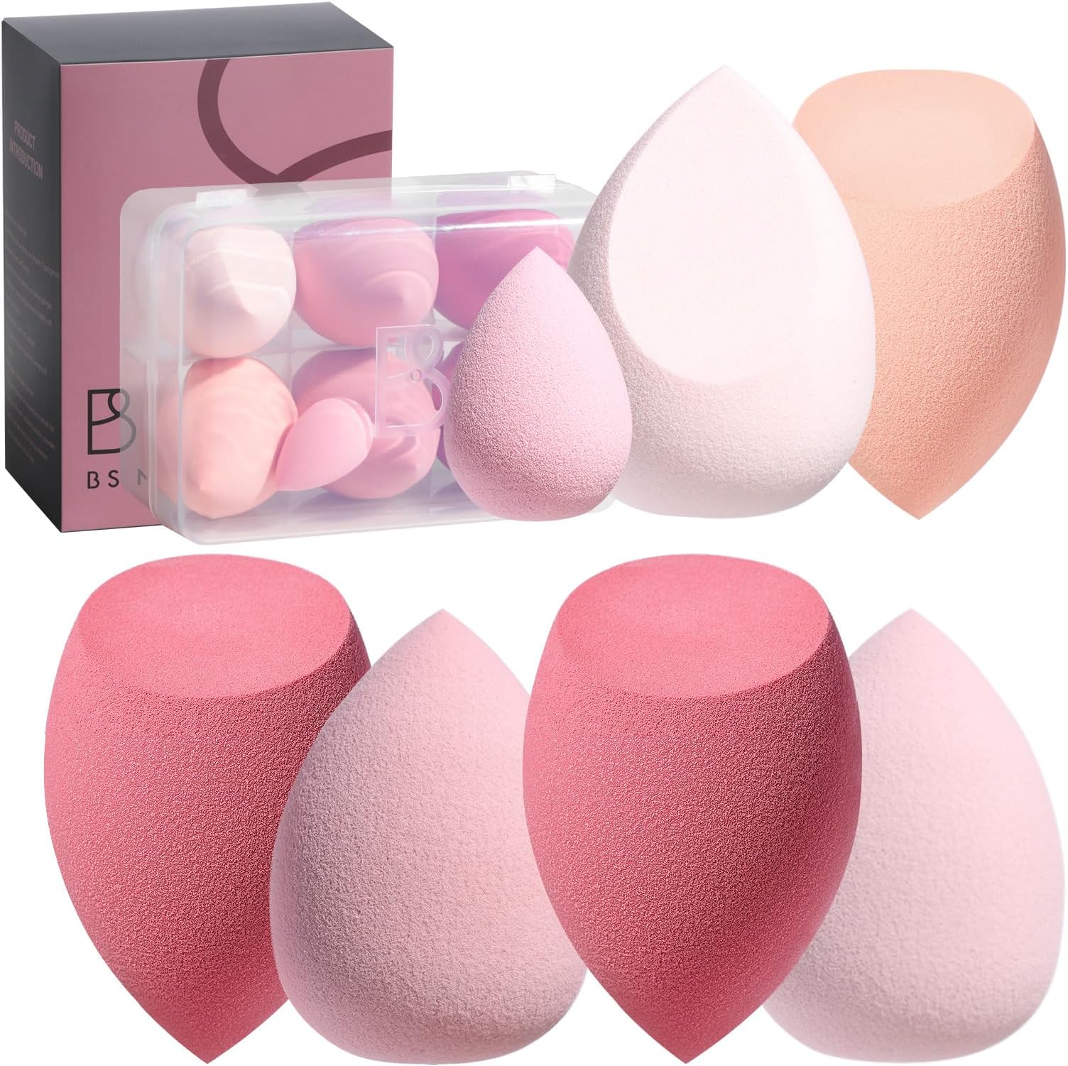 Amazon.com : GFOUNS 15 pcs Beauty blender Makeup Sponge Bulk:Blender ...