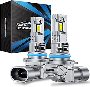 Amazon.com: Marsauto HB4 Light Bulbs, 36000LM 800% Super Brighter, 1:1 ...