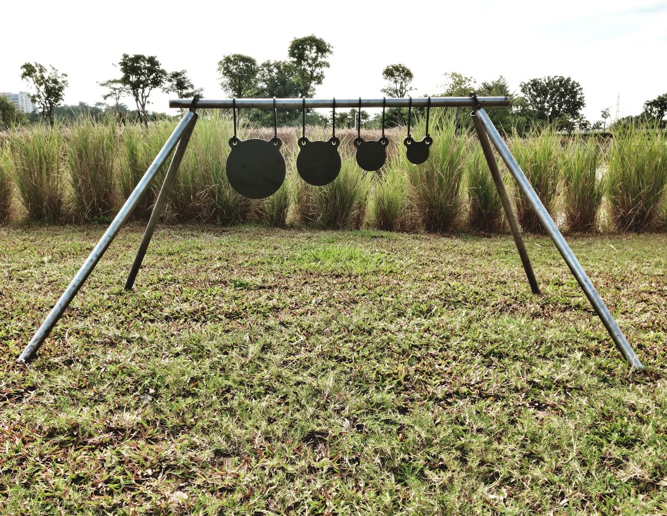 Snapklik.com : 3/8 AR500 Steel Targets - Stand Kit ECCEPOPU Steel ...