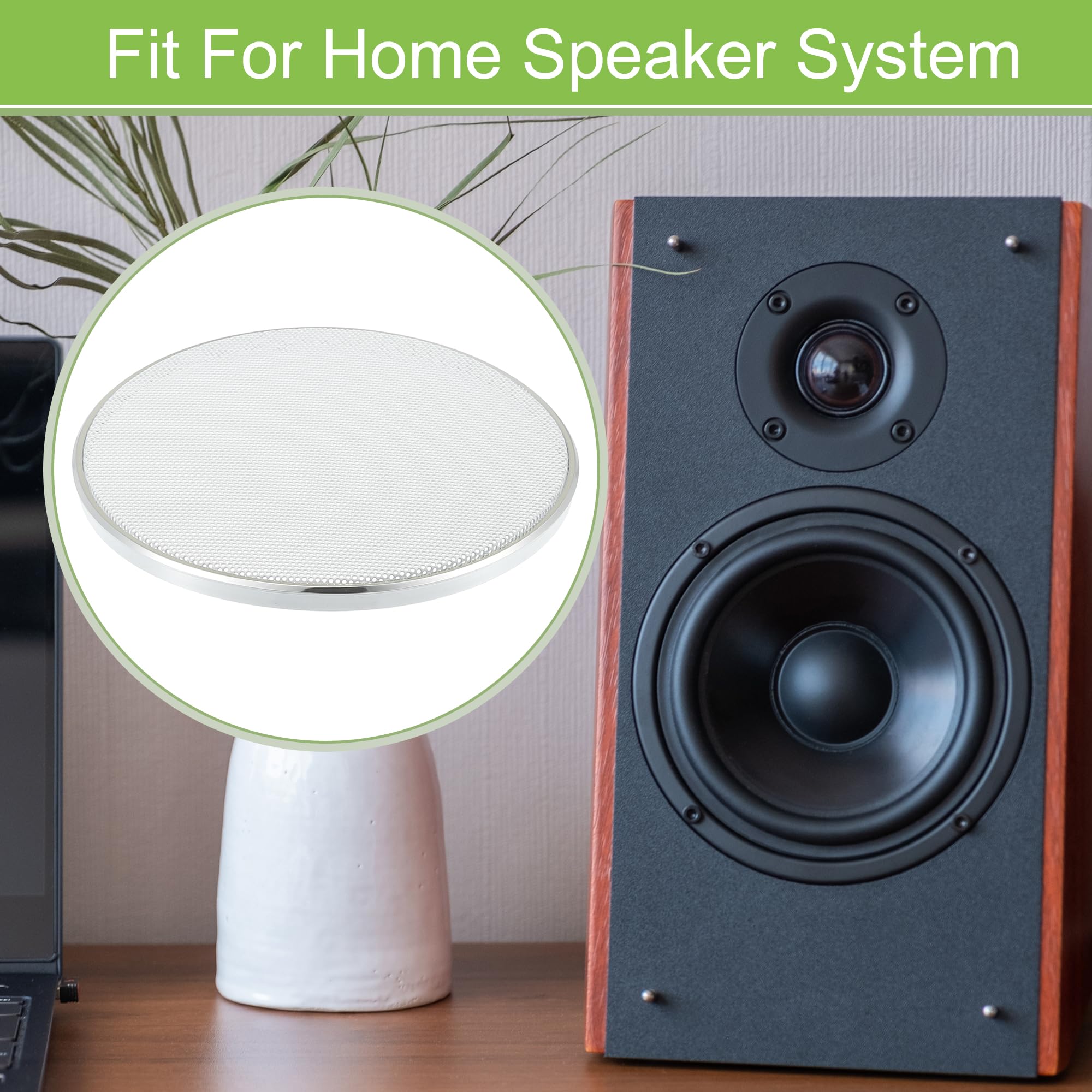 5 Inch Speaker Grill ACROPIX 5" Universal Speaker Grills - Round Iron ...