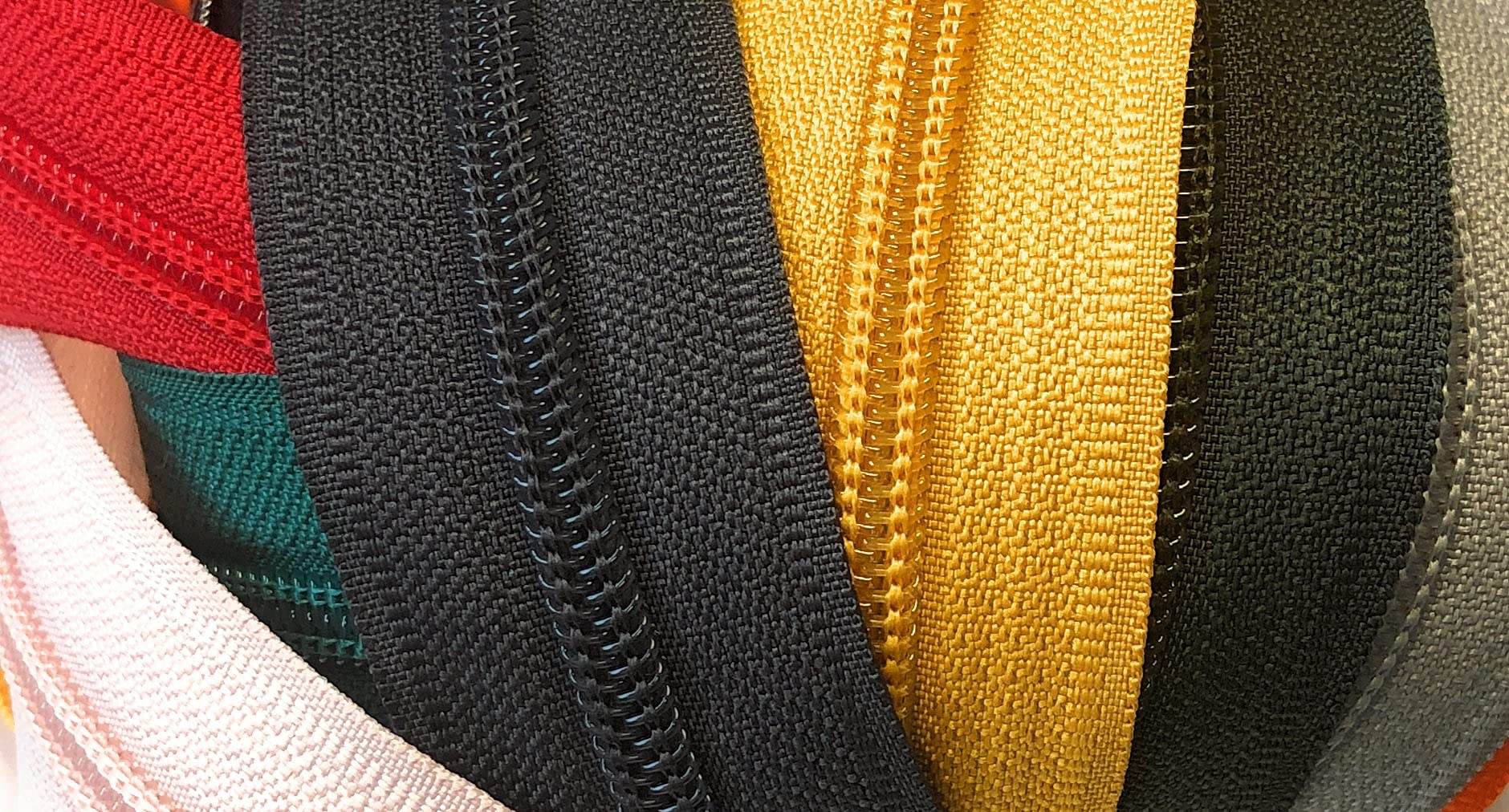 ADS Zipper Continuous Nylon No.5 Zip with Sliders #5 Chain Zipper on ...