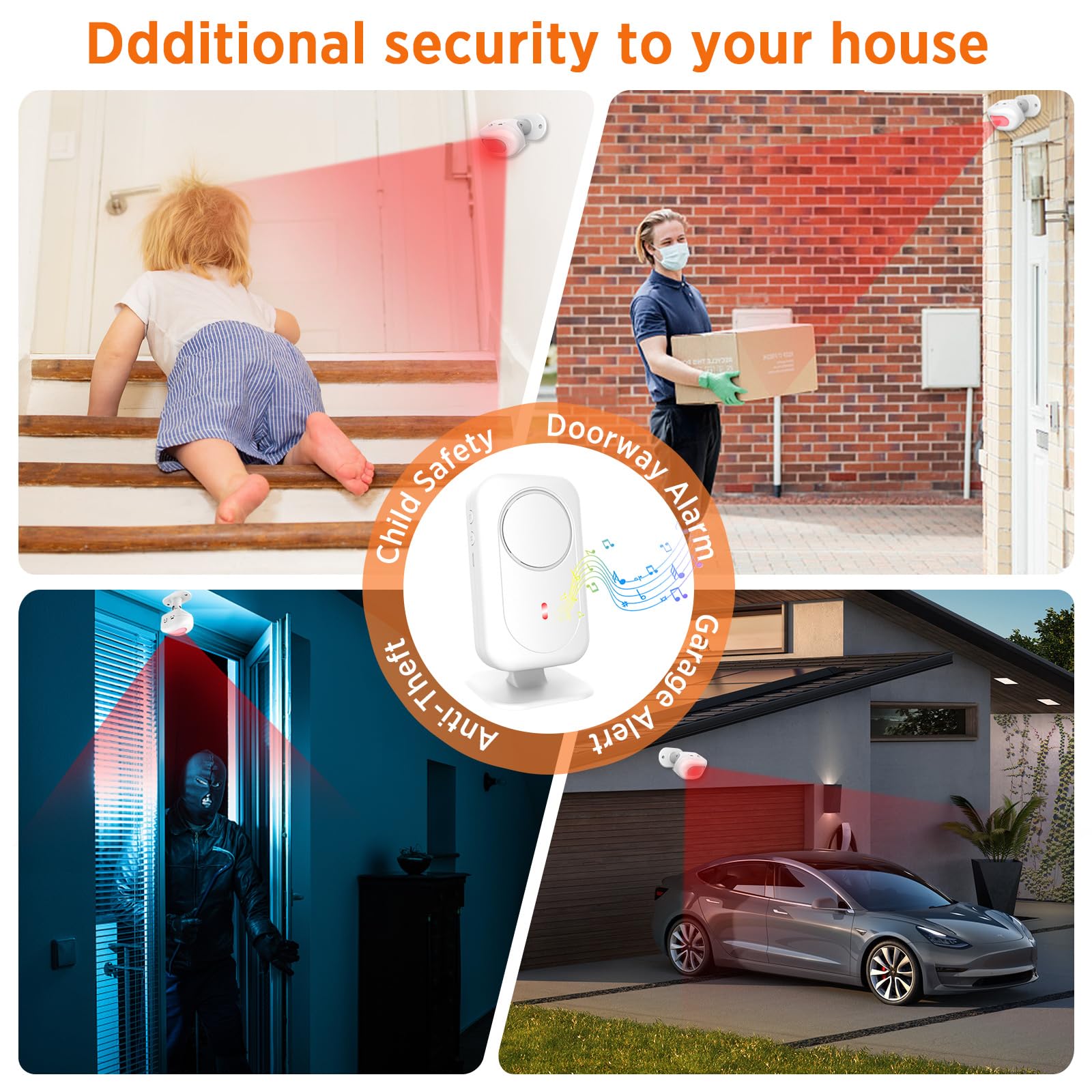 Snapklik.com : Door Chime For Business When Entering, Motion Sensor ...