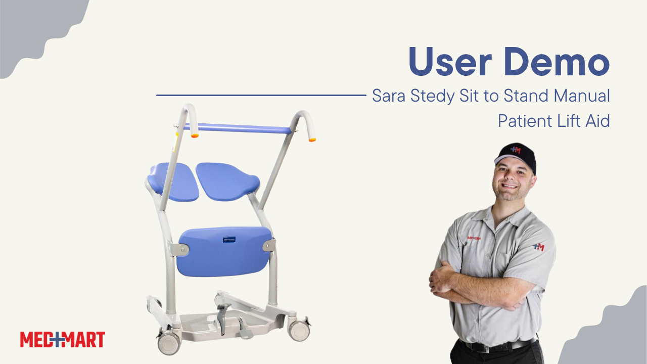 Watch Using the Sara Stedy sit to stand lift on Amazon Live