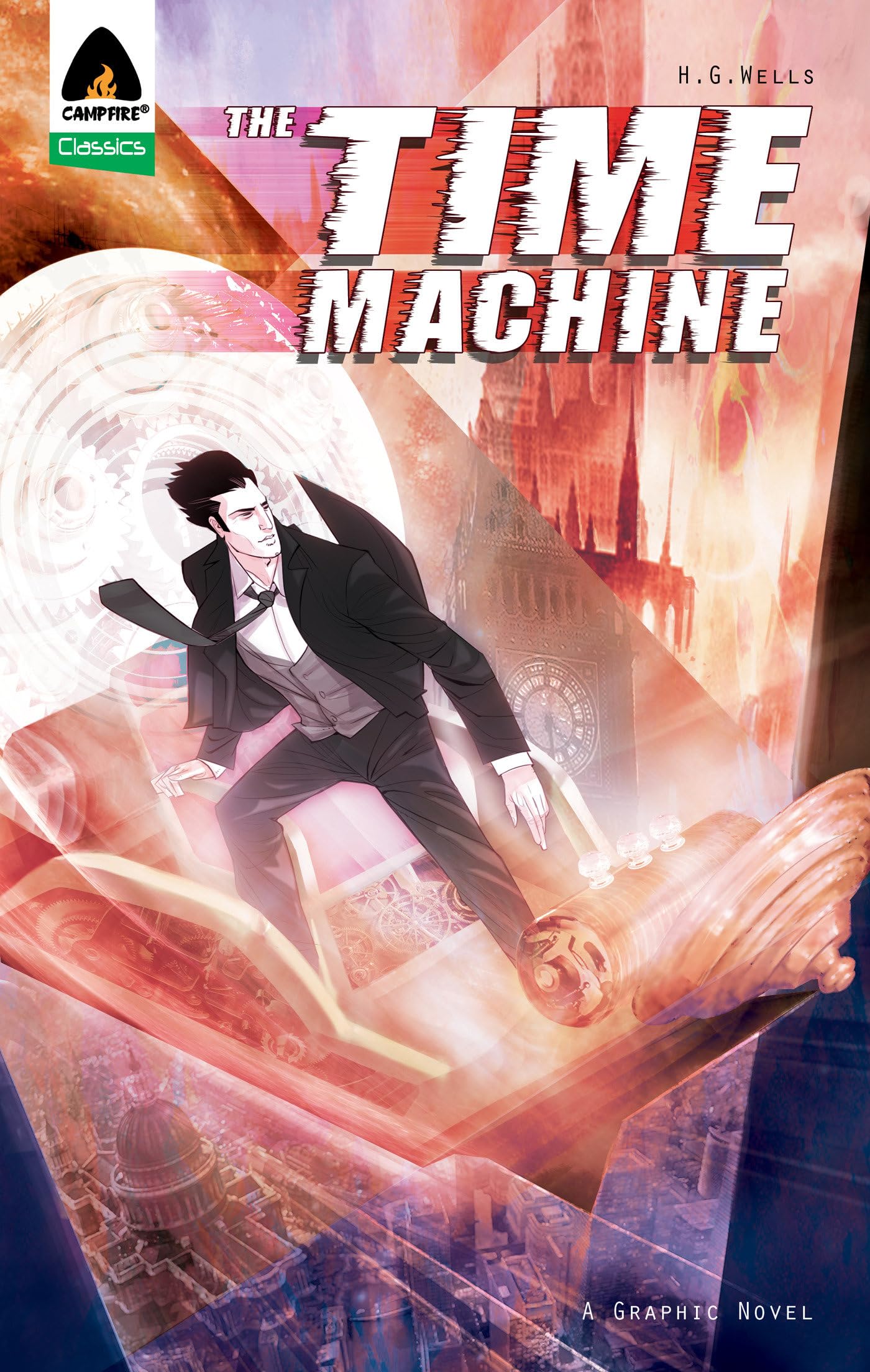 Time Machine, The: New Edition (Campfire Graphic Novels): Amazon.co.uk ...