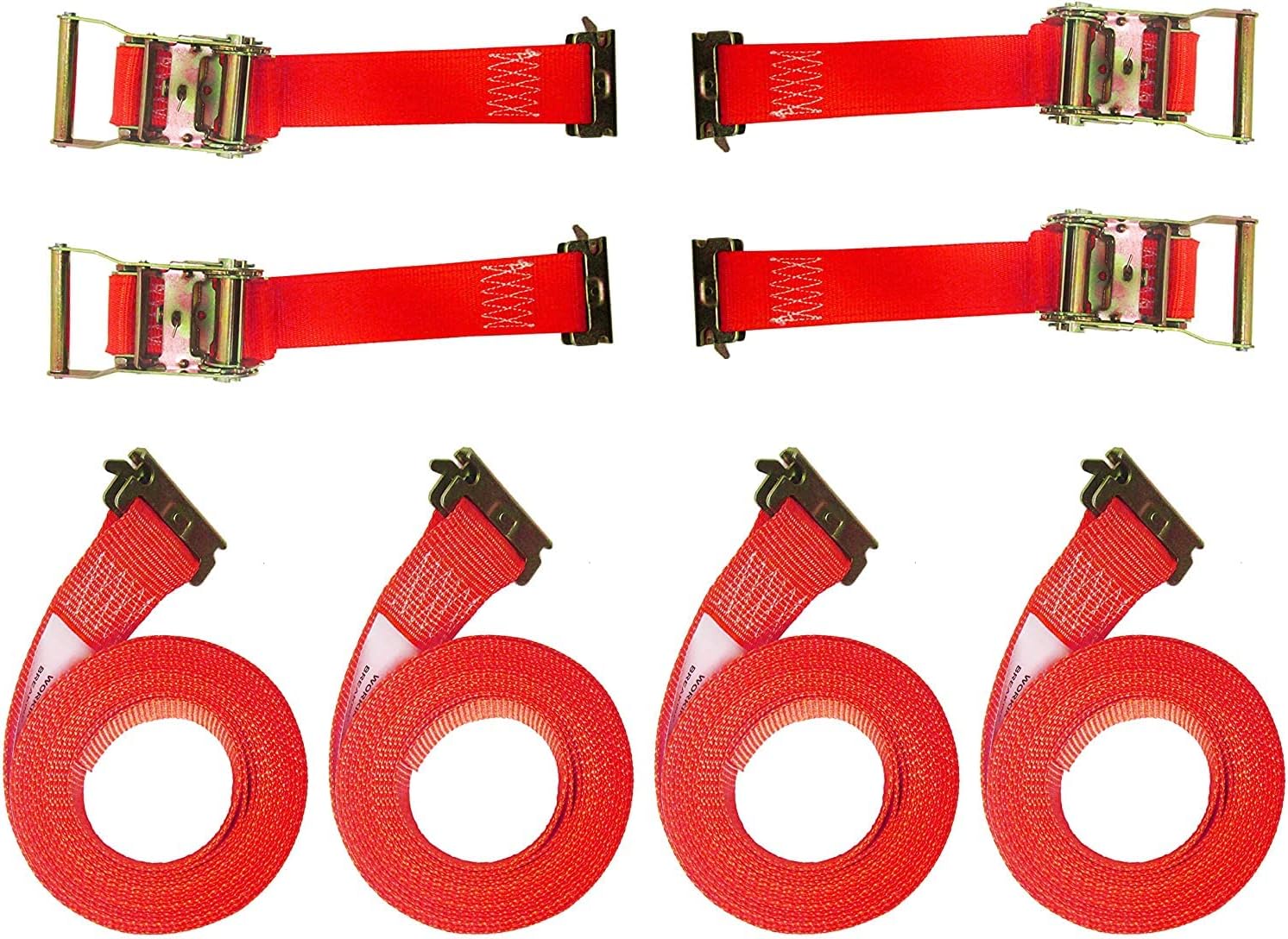 Amazon.com: 2" x 20' FT E-Track Ratchet Assembly Logistic Strap Box ...