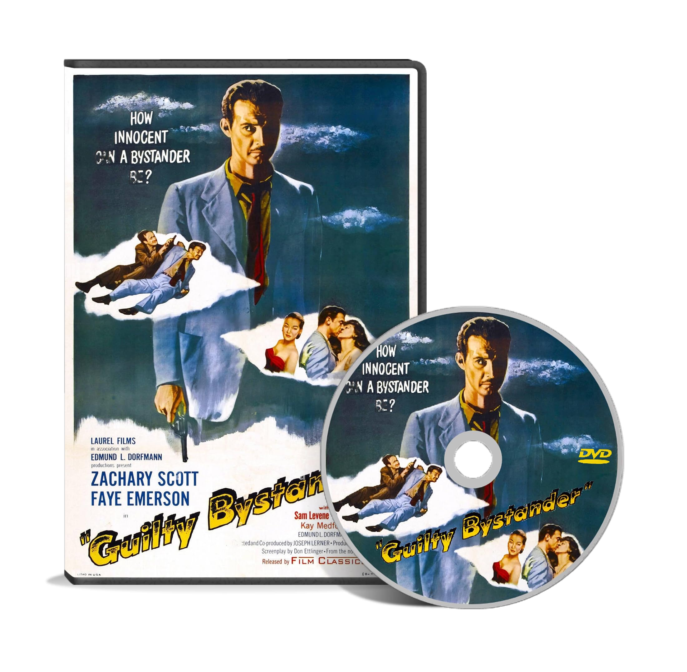 Amazon.com: Guilty Bystander (1950) Crime, Drama, Film-Noir, Thriller DVD : Movies & TV