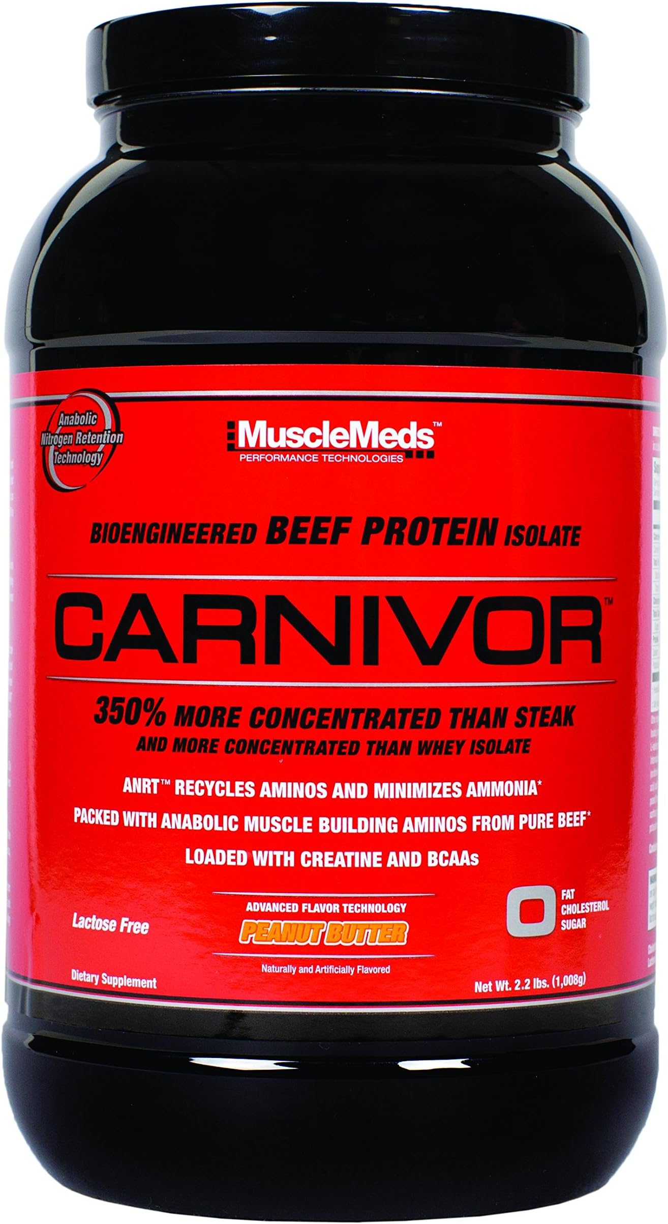 Amazon.com: MuscleMeds Carnivor Beef Protein Isolate Powder, Peanut ...