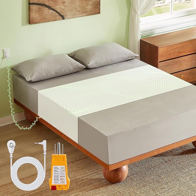 Amazon.com: Grounding Sheets for All Mattress Sizes, 90% Viscose ...