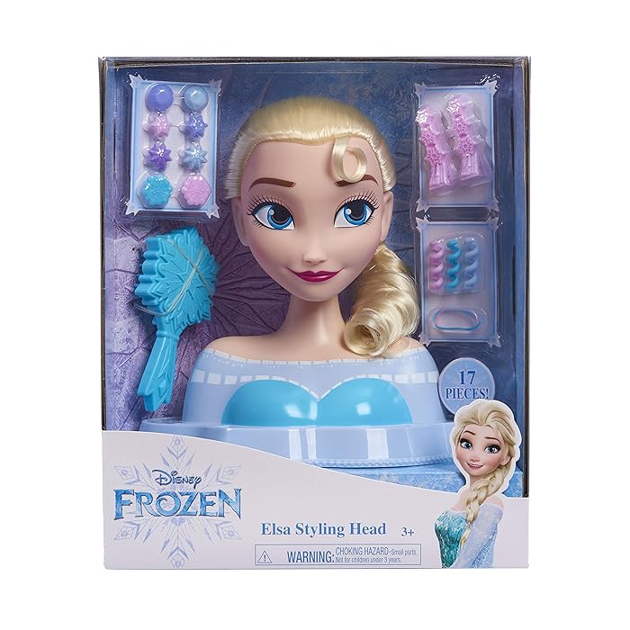 Buy Disney's Frozen Elsa Styling Head 17 Pieces Online at desertcart OMAN