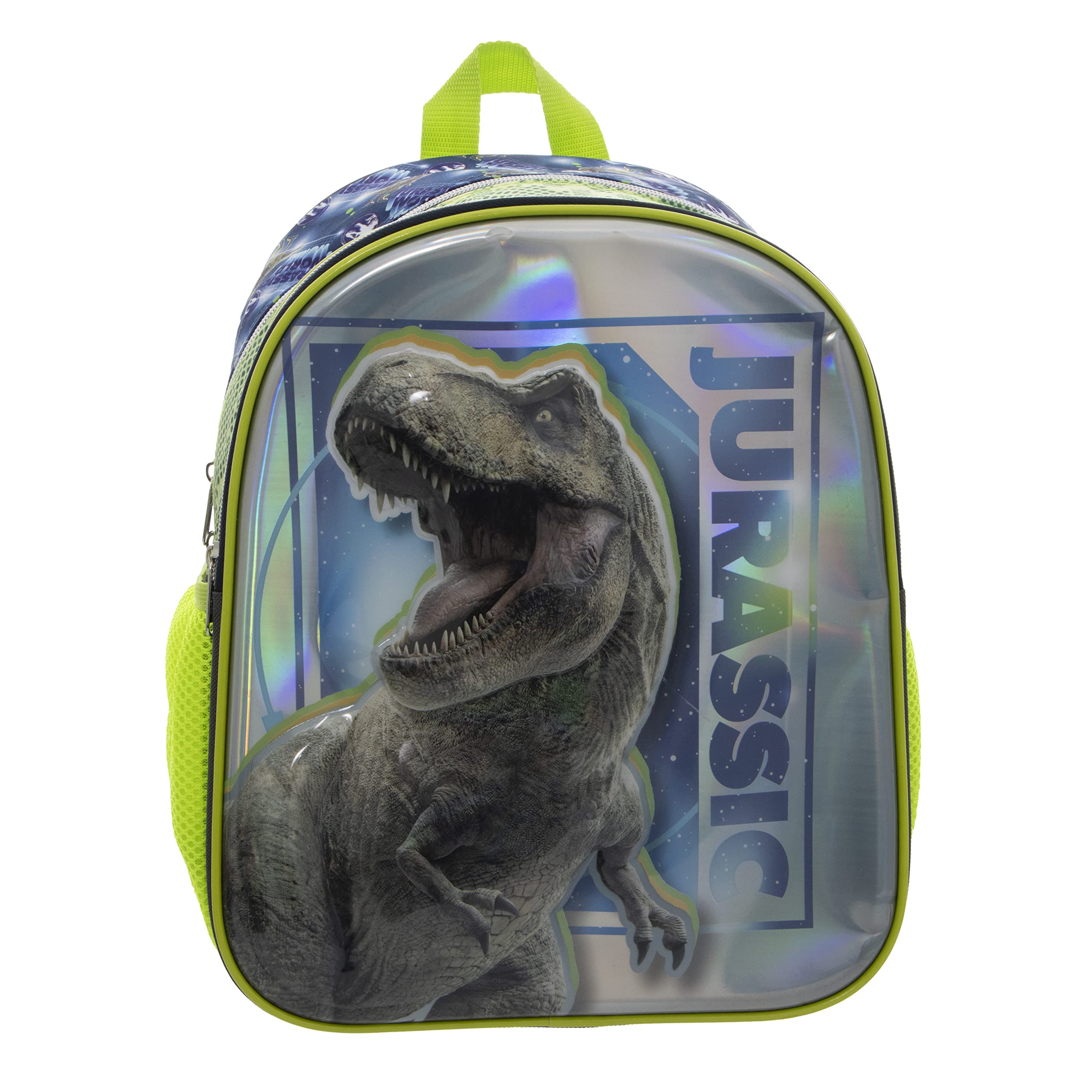 Ruz-Backpack Mochila Mochila 3D Metálico Kínder Niño Universal Jurassic ...