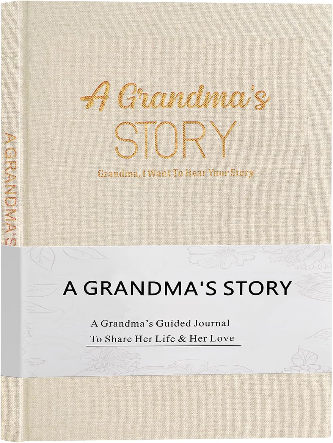 Amazon.com : Artmag Grandma's Life Story Journal Family Keepsake Book Linen Hardcover for ...