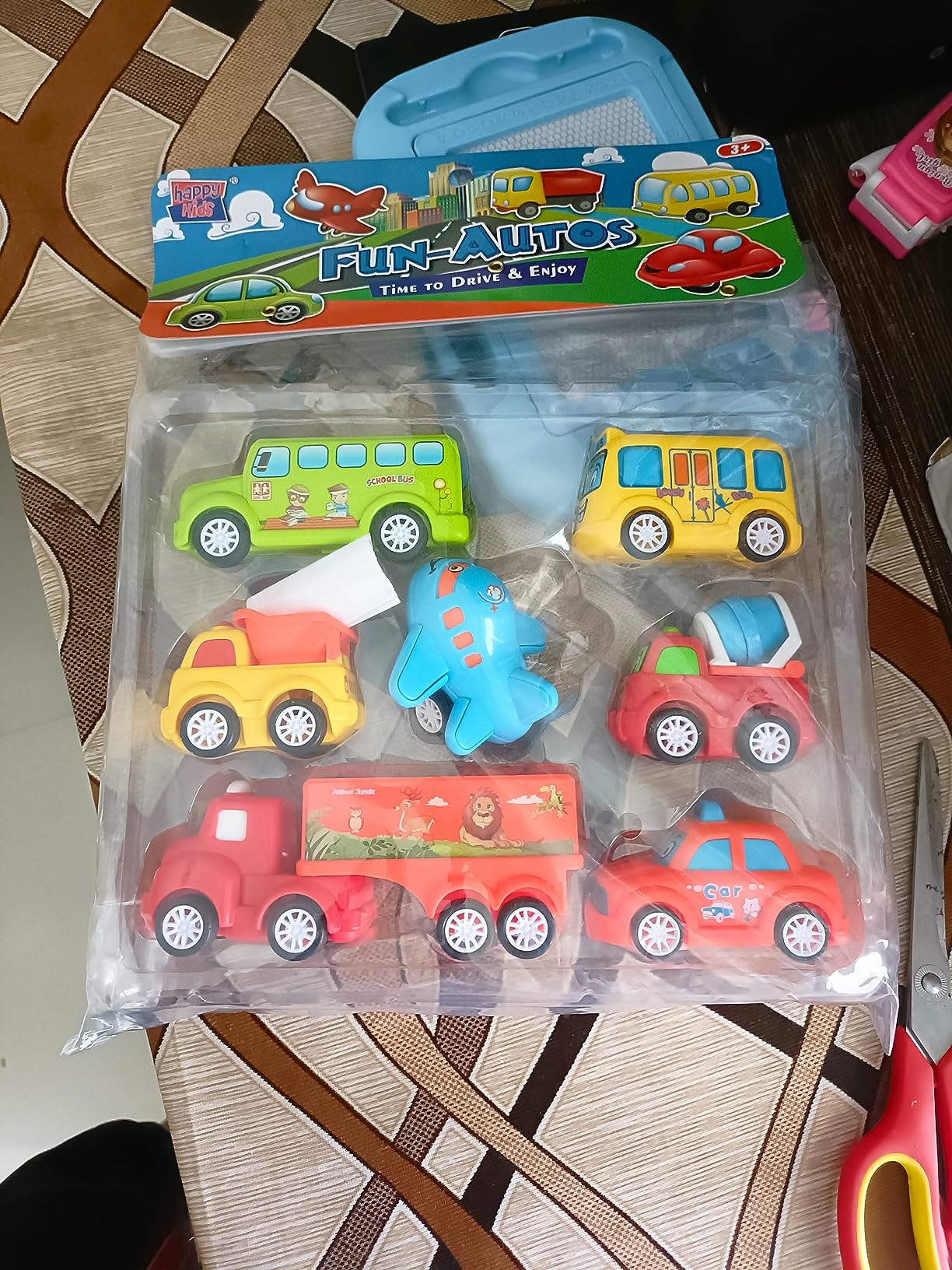 Buy HIGH TRUSTED® Smart Unbreakable Pull Back Vehicles| Push and Go ...