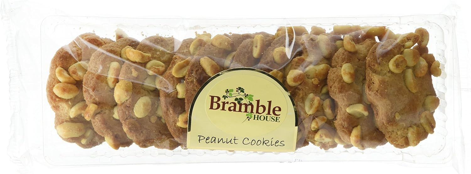 Bramble Foods Bakery Peanut Cookies 200 g (Pack of 20) : Amazon.co.uk ...