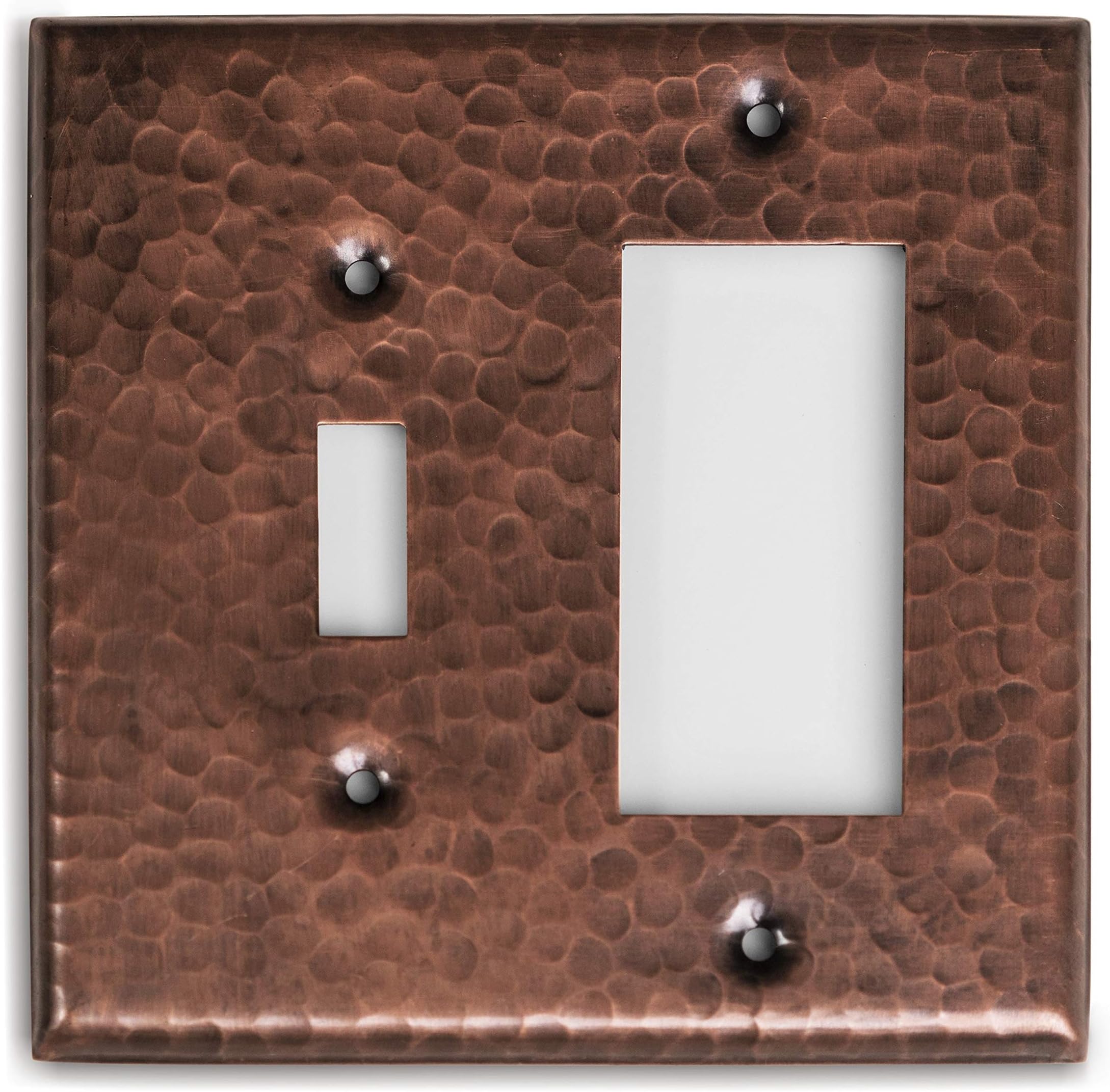 Monarch Abode 17011 Double Switch Hand Hammered Toggle Rocker ...