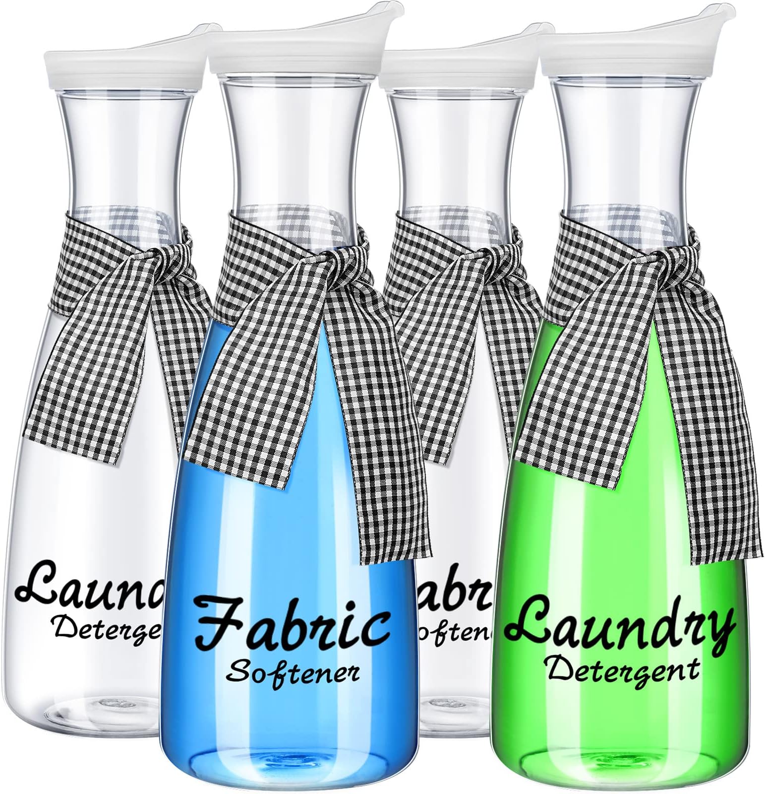 Amazon.com: 4 Pcs 56oz Liquid Laundry Detergent Dispenser Lightweight ...