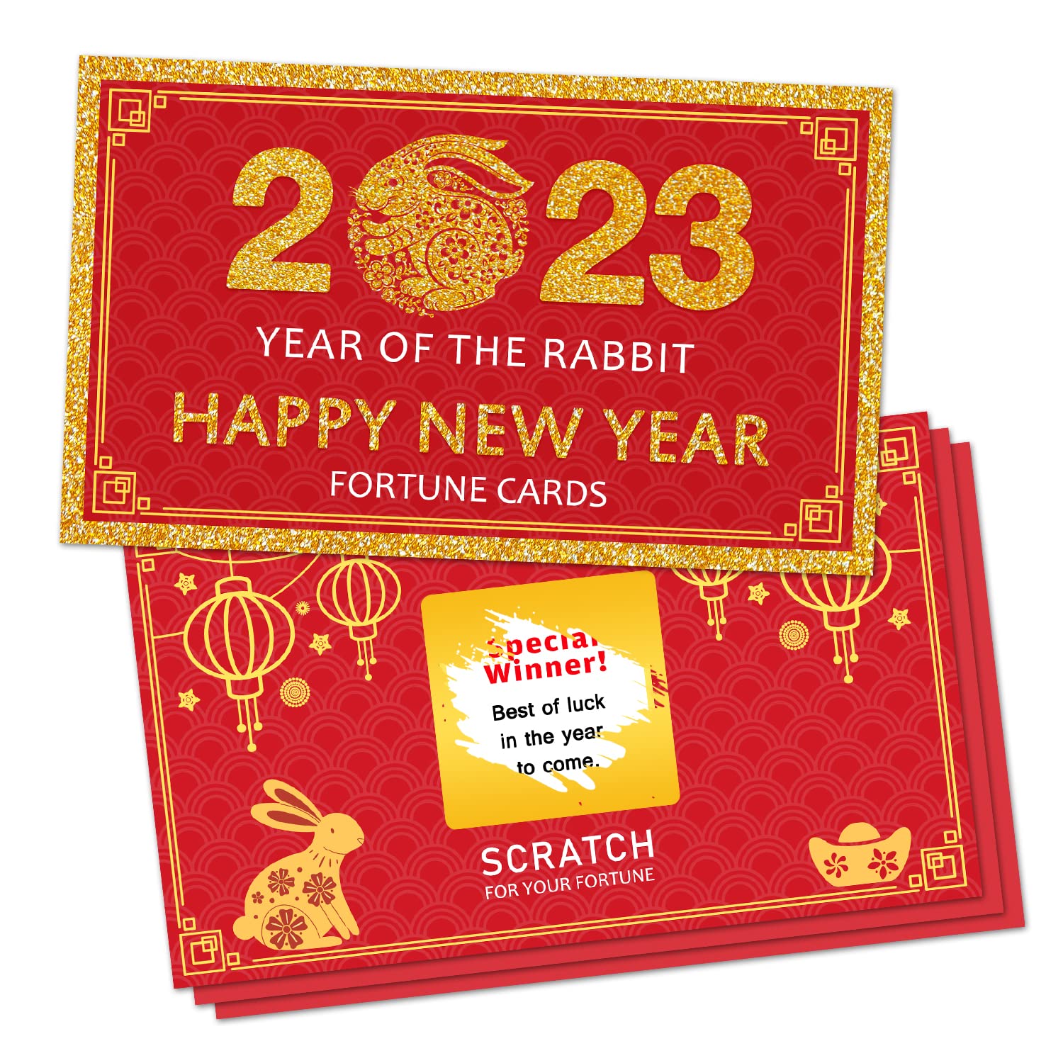 Buy Chinese New Year - 2023 Year of the Rabbit Party Scratch Off ...