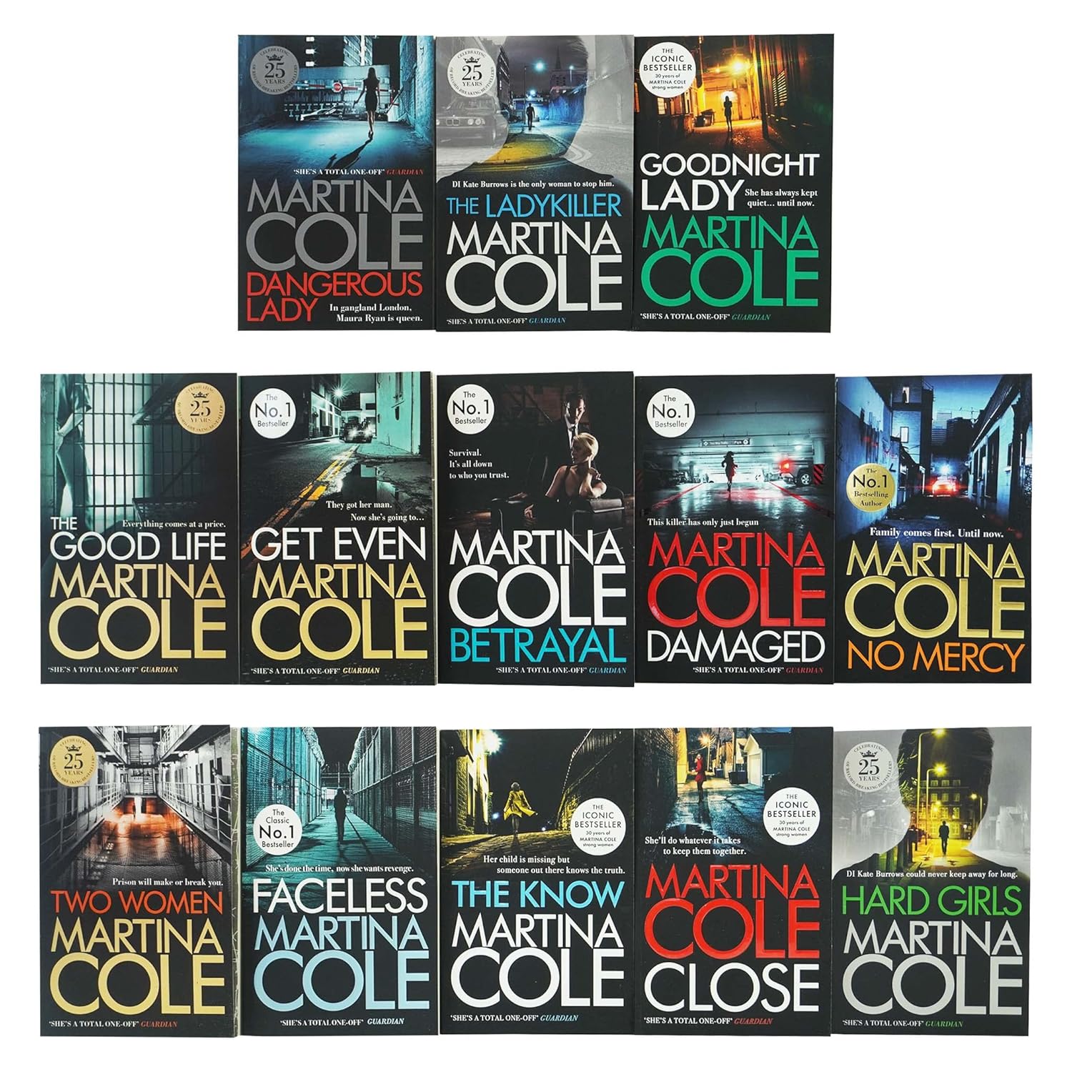 Martina Cole Collection 13 Books Set (The Know, Two Women, The ...