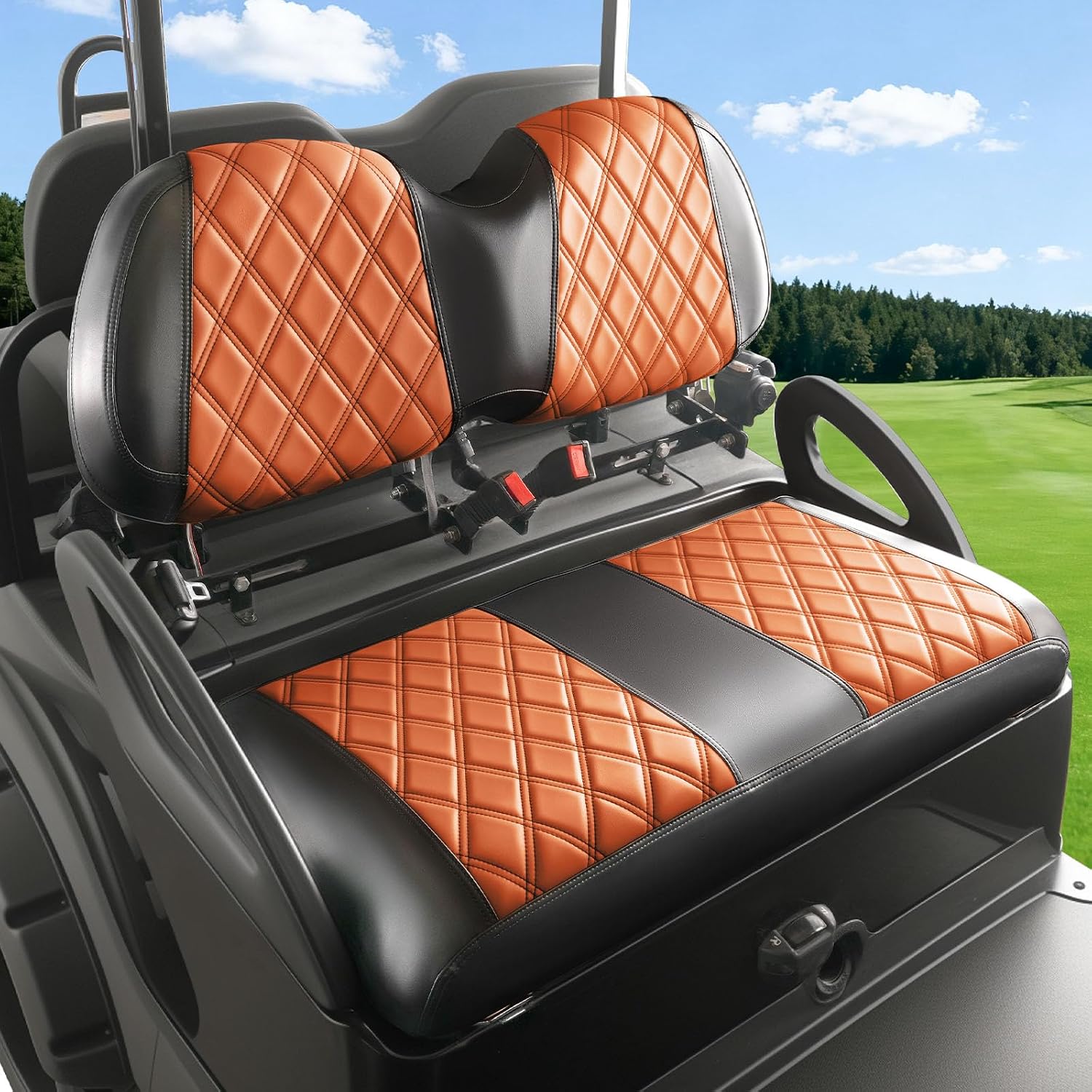 Amazon.com : Panglong Precedent Golf Cart Seat Covers for Club Car ...
