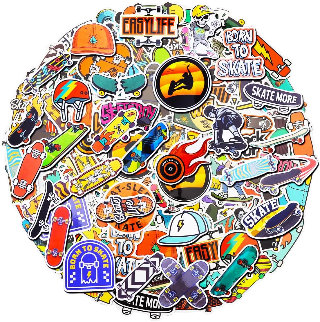 Amazon.com - Offbeat Stickers 3” BMX Skeleton Sticker Bike Freestyle ...