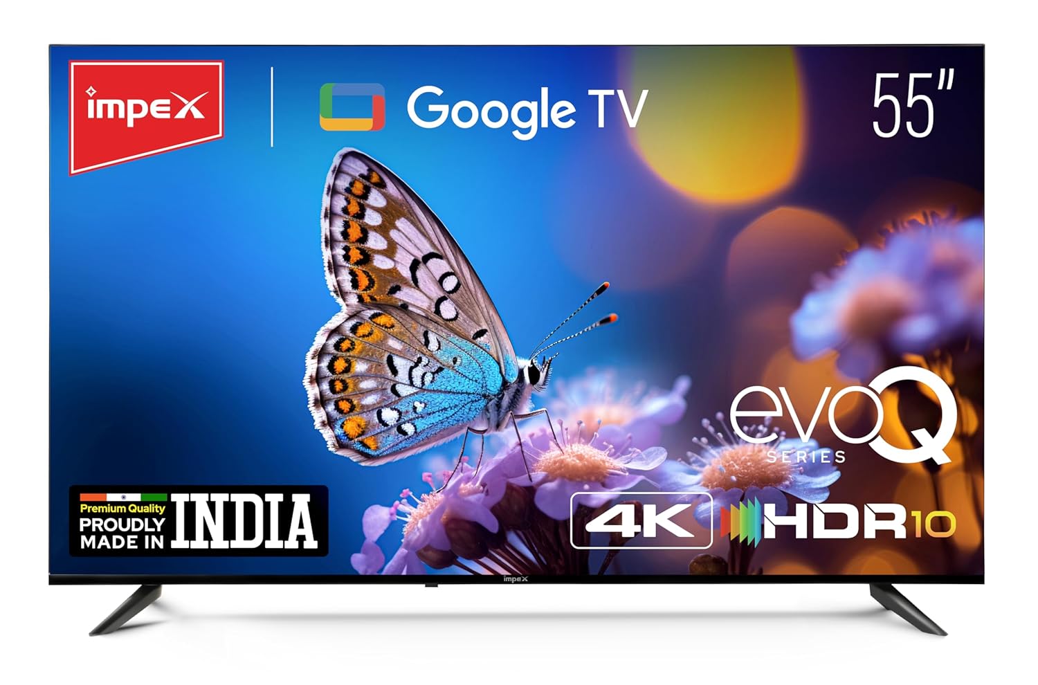 Impex 55 Inch UHD Google TV evoQ 55S4RLD2 | Android 11 | HDR | LED TV ...