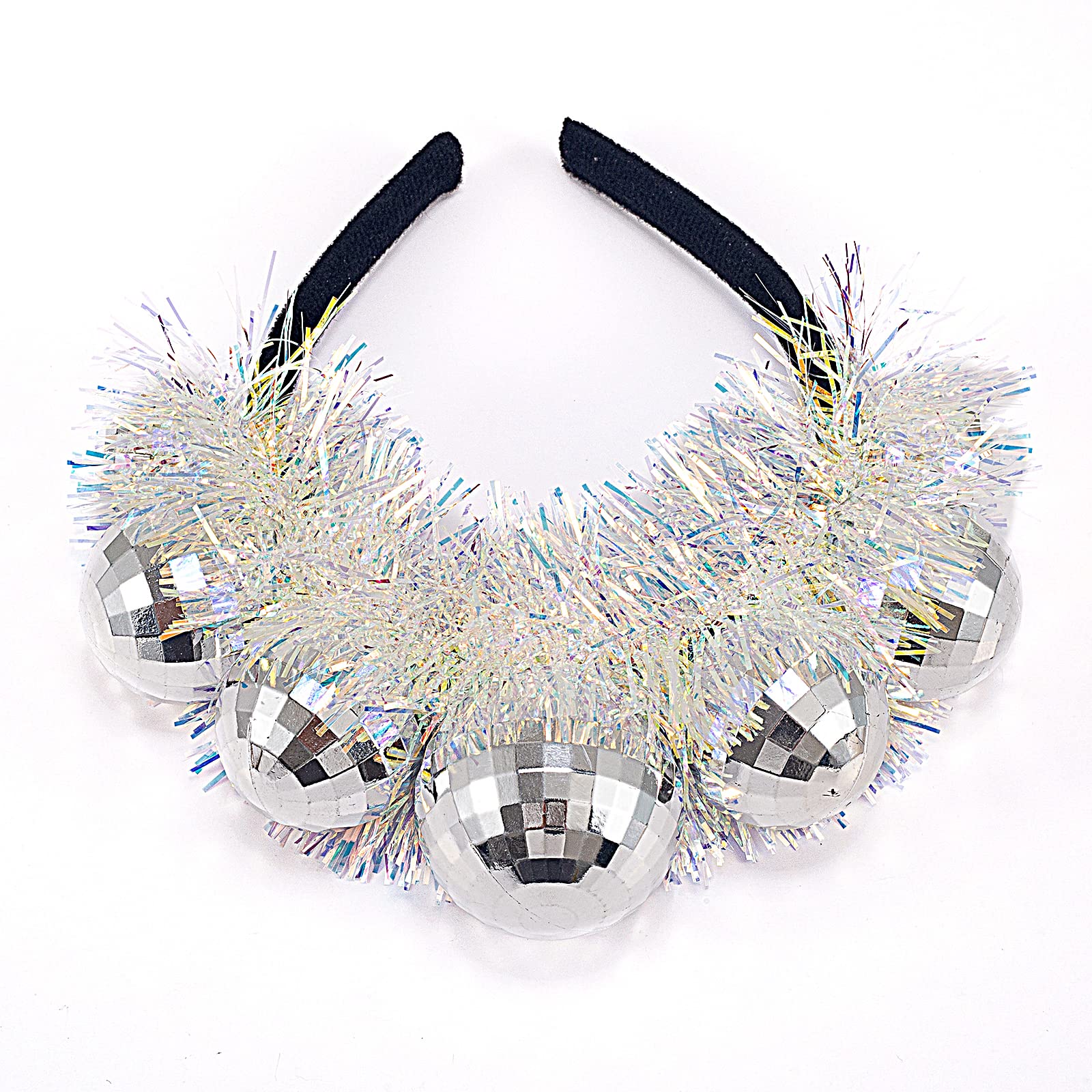 Amazon.com: GFLPO Disco Ball Headband,Disco Headband,Vintage Disco Ball ...